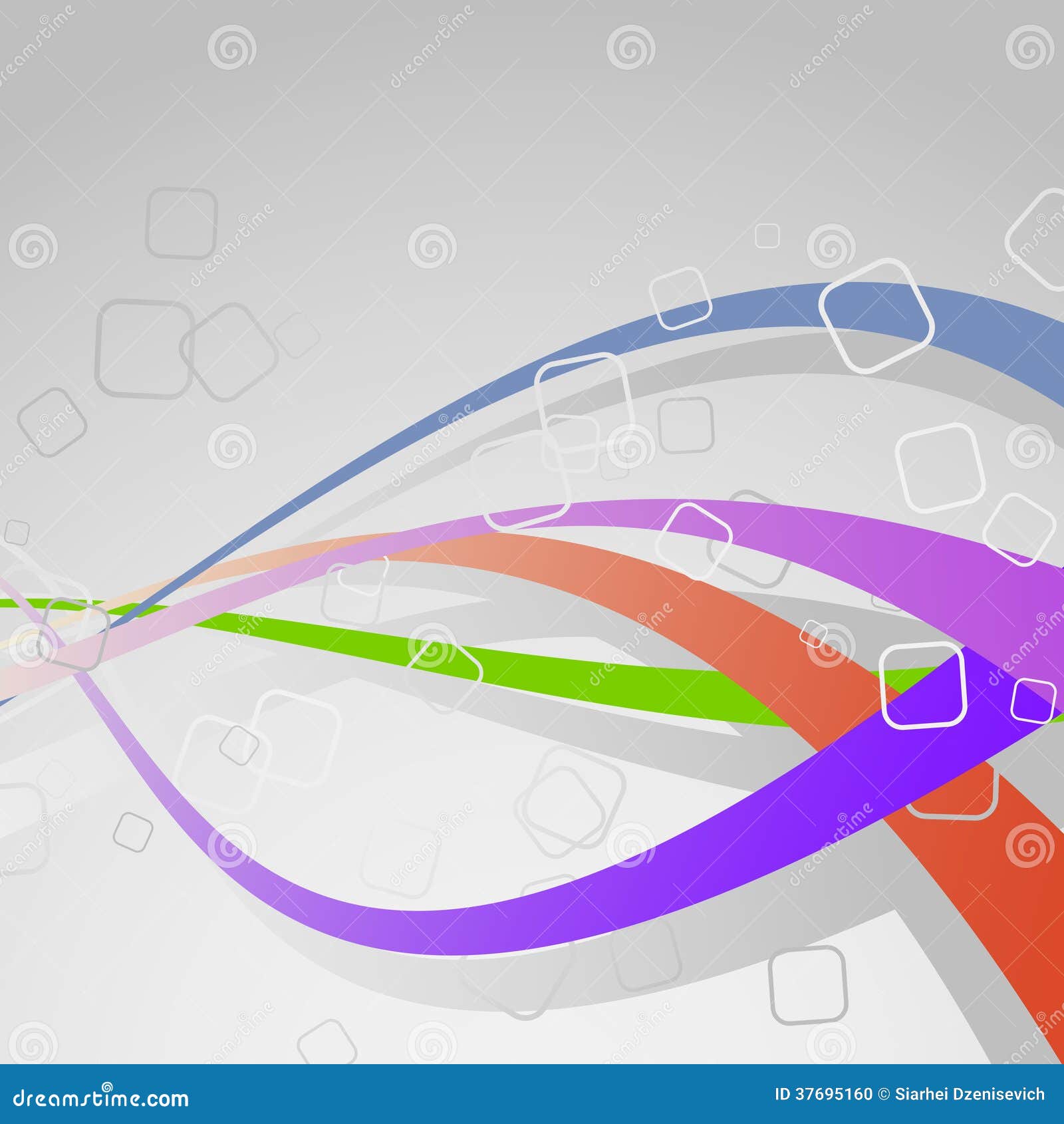 Bright Swoosh Dynamic Line Abstract Background Vector Illustration ...