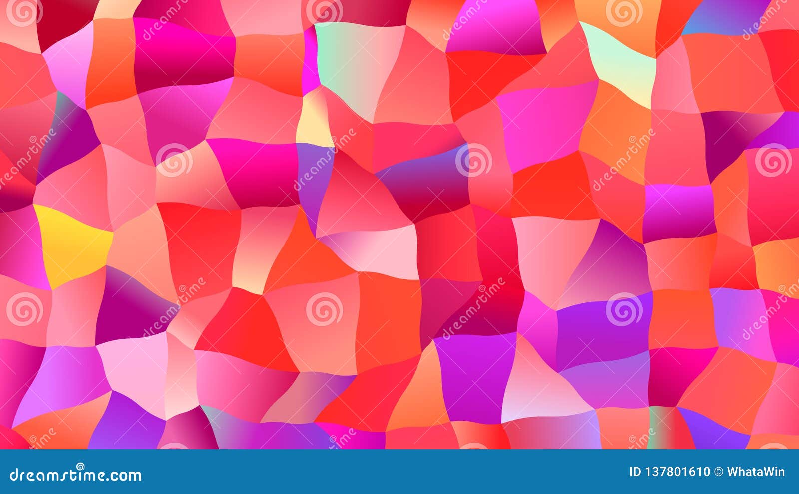 Colorful Bright Trendy Bg. Abstract Low Poly Stock Illustration ...