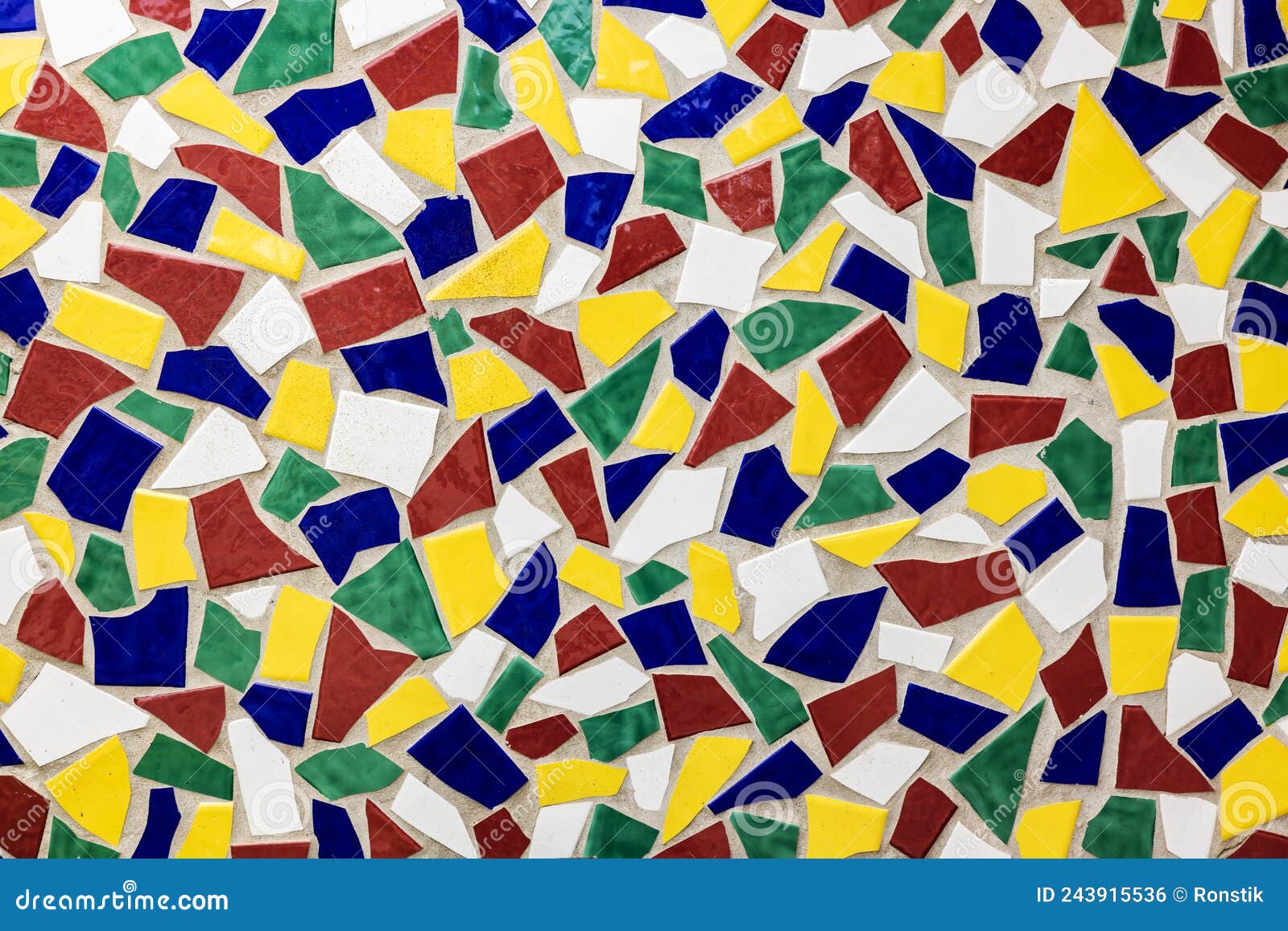 Colorful Broken Tile Mosaic Texture Stock Photo - Image of tile ...