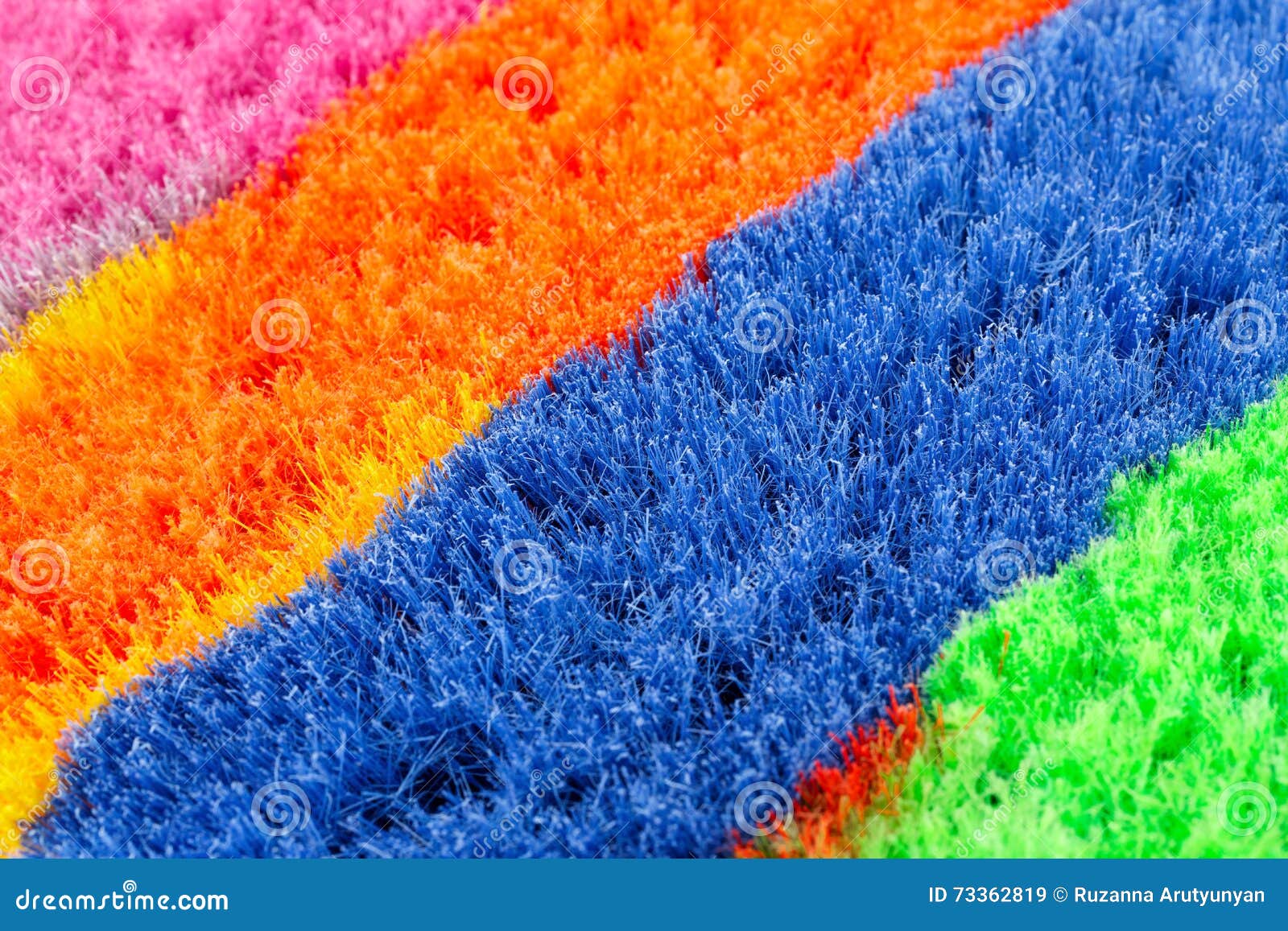 Colorful brooms stock image. Image of home, chore, brooms - 73362819