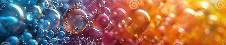 Colorful Bubble Motion Background - Abstract 3D Render Animation Stock ...