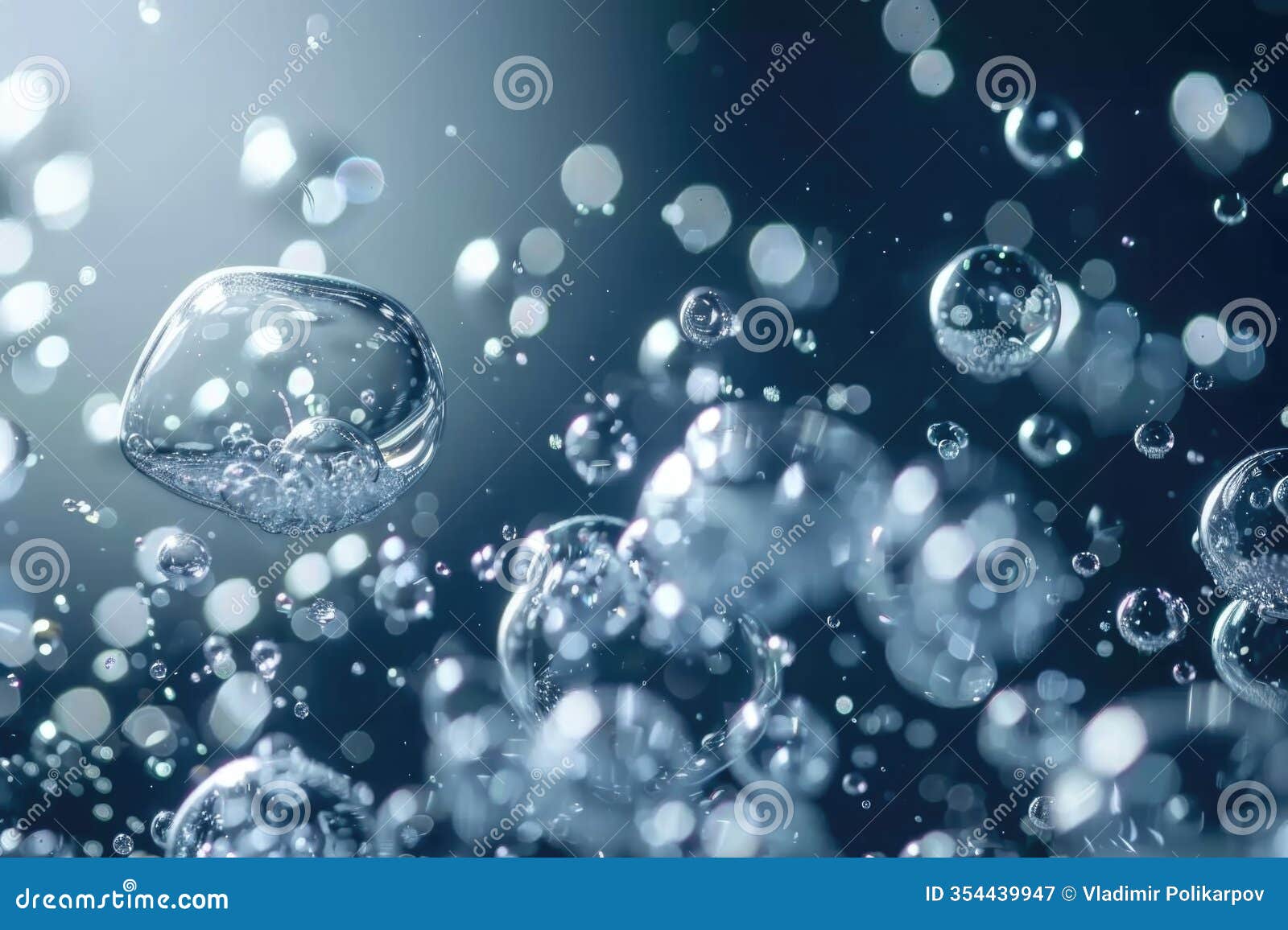 Colorful Bubbles Floating in the Air, Suitable for Backgrounds and ...