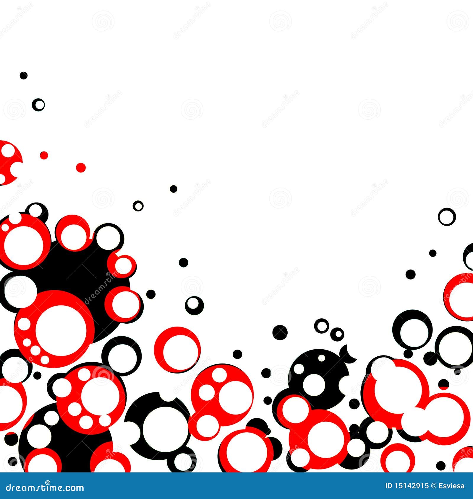 Colorful bubbles frame stock illustration. Illustration of colorful ...