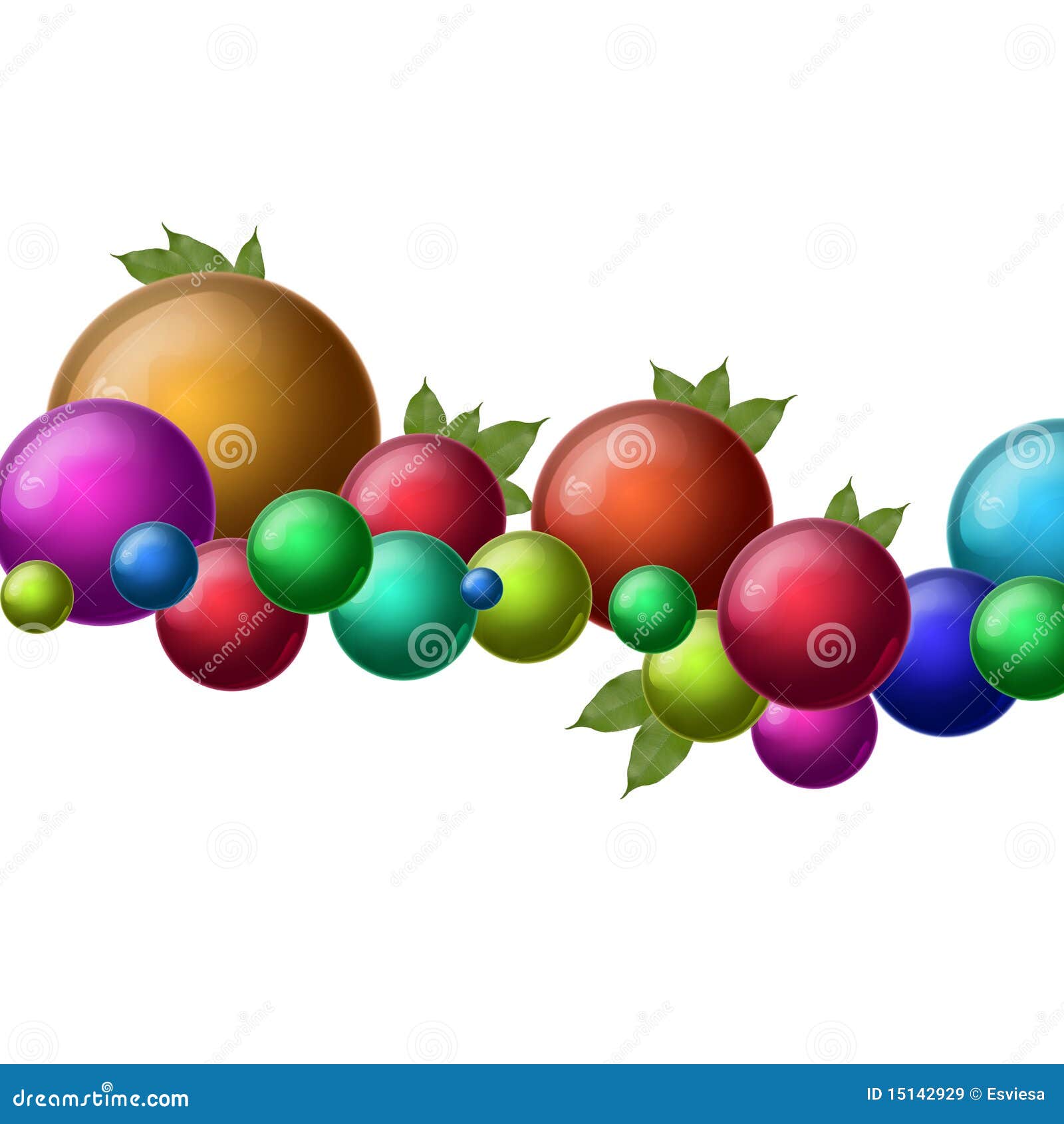 Colorful bubbles frame stock illustration. Illustration of graphic ...