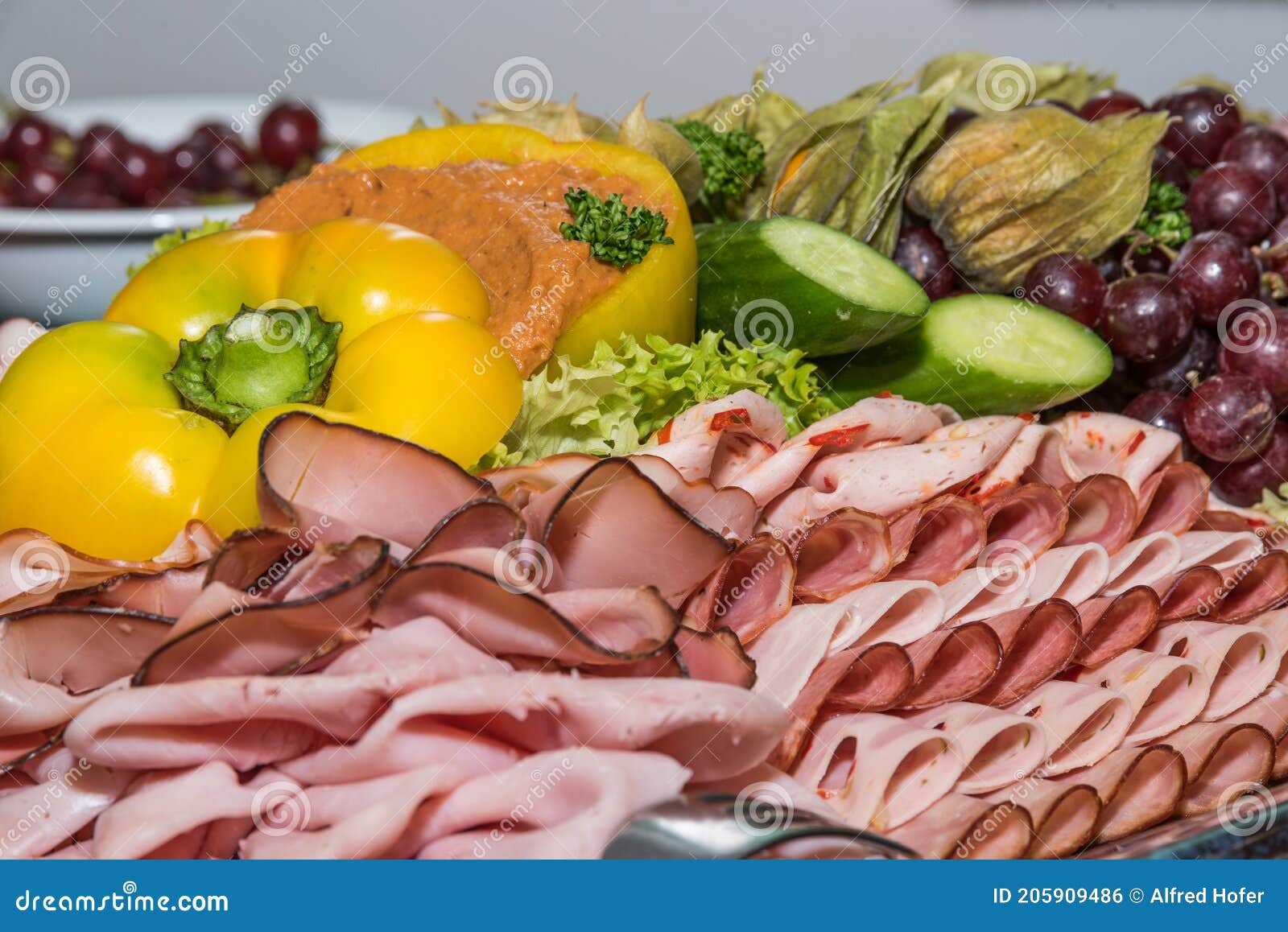 Colorful Buffet - Cold Starter Stock Photo - Image of diet, fresh ...