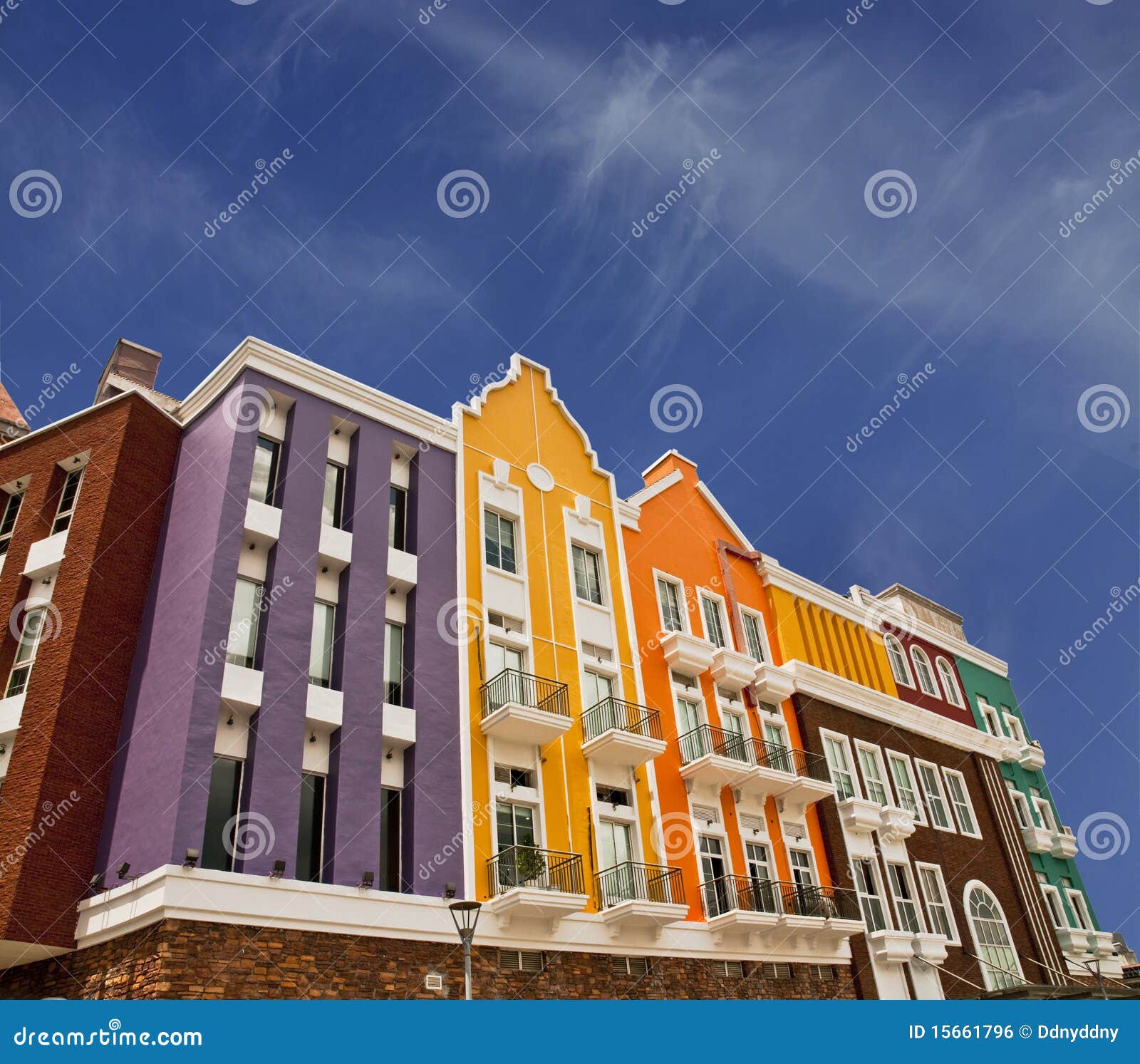 Colorful building stock photo. Image of wall, beautiful - 15661796