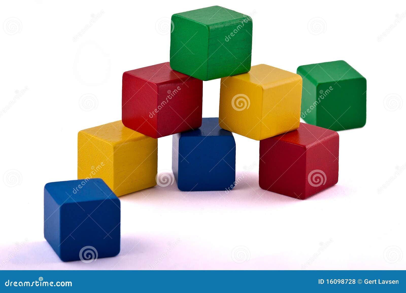 Colorful Building Blocks stock photo. Image of build - 16098728