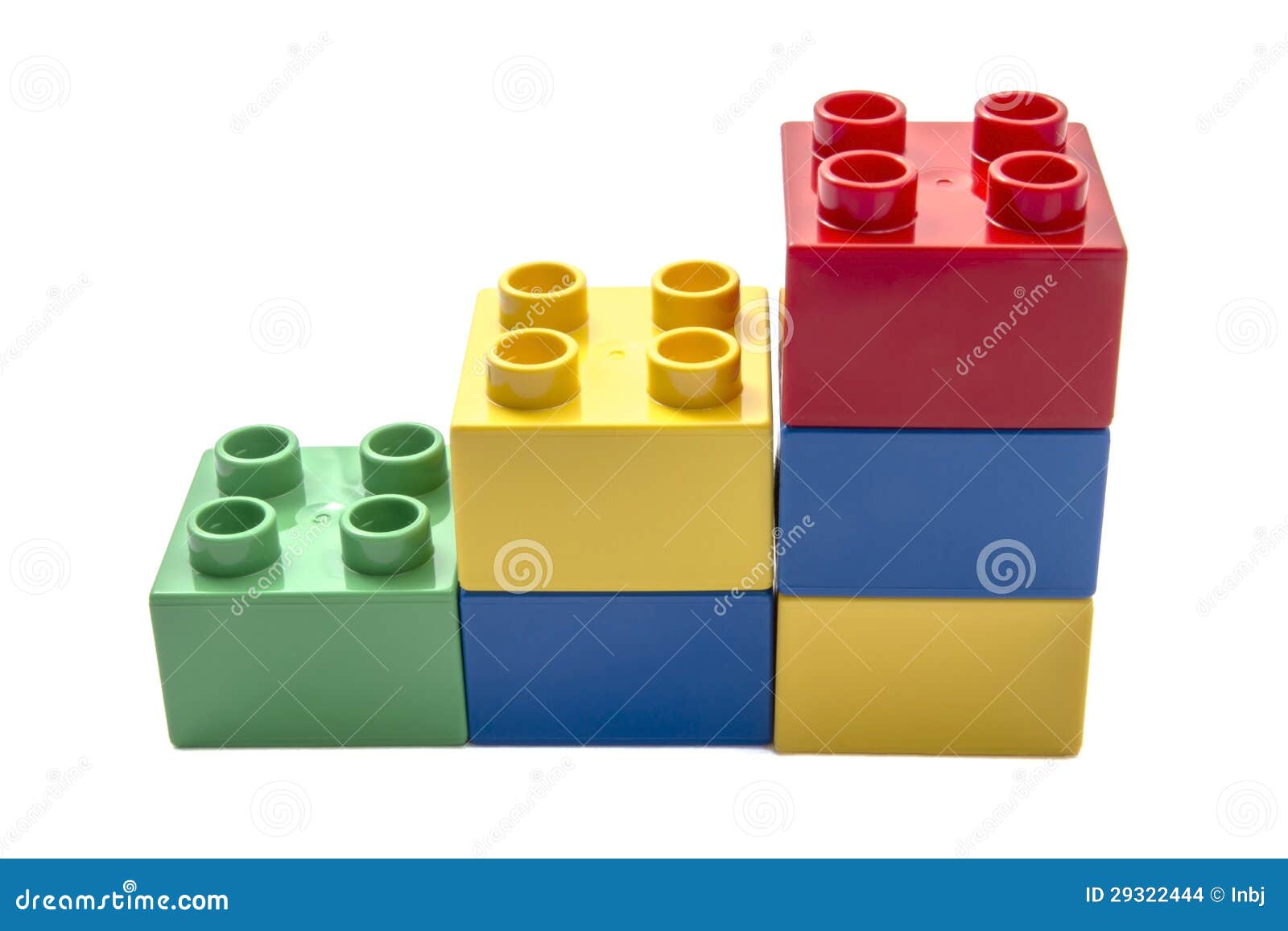 Colorful building blocks stock photo. Image of cube, construction ...
