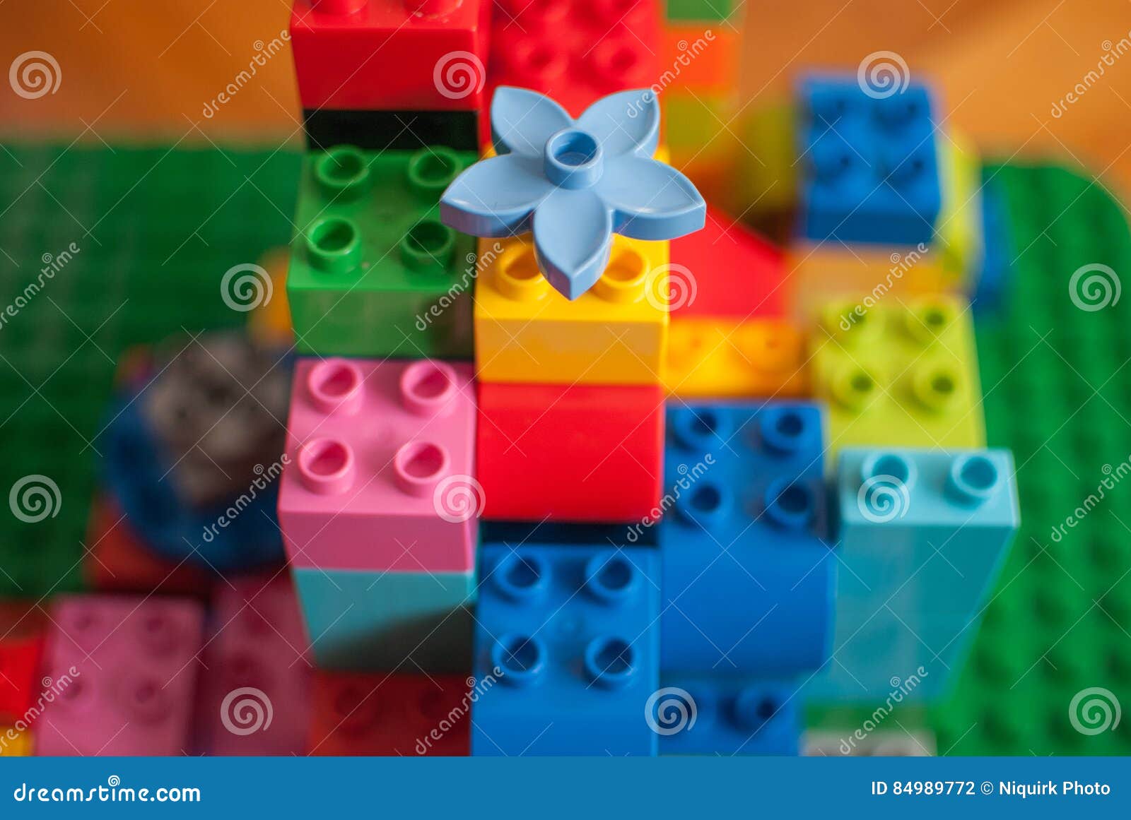 Colorful building blocks stock photo. Image of building - 84989772