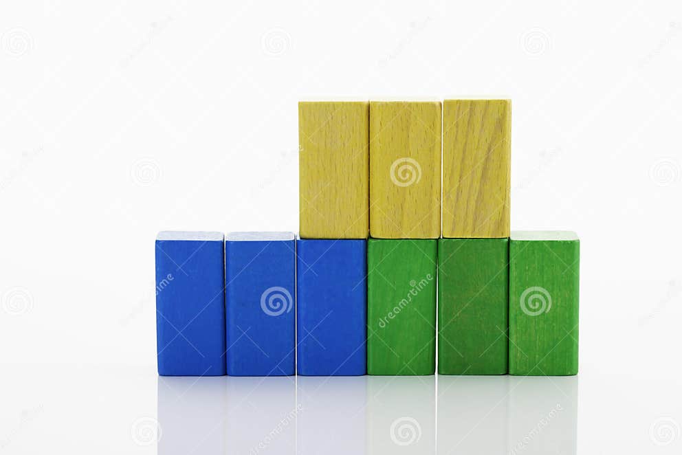 Colorful building bricks stock image. Image of studio - 50483231