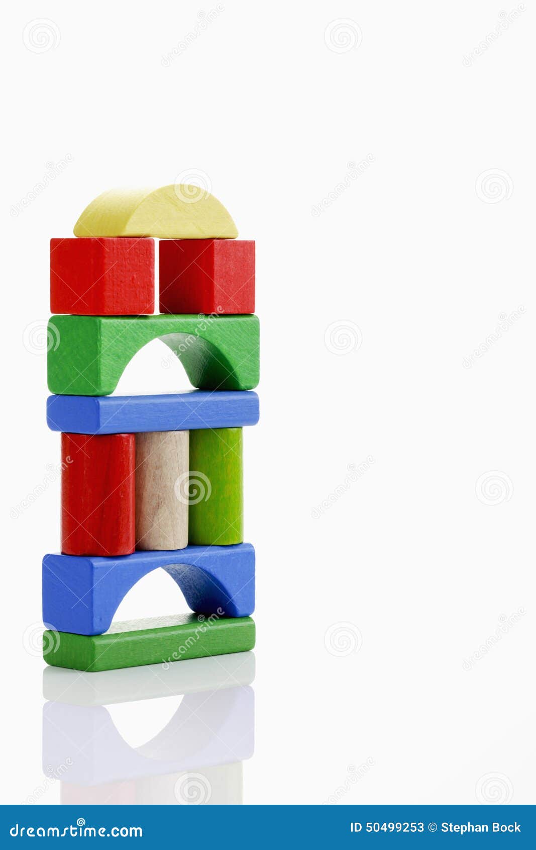 Colorful building bricks stock image. Image of wooden - 50499253