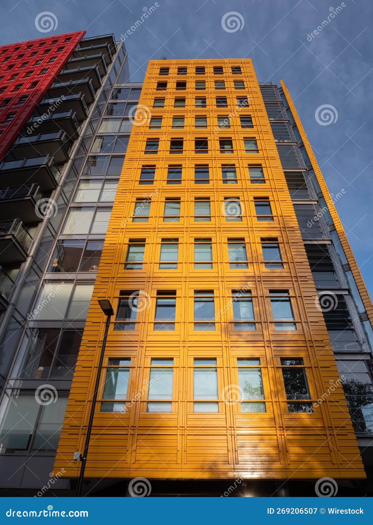 Colorful Building Facade in London Editorial Photography - Image of ...