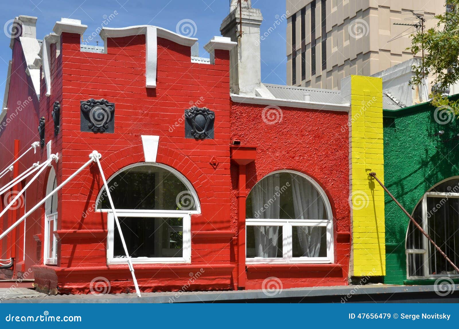 Colorful Building editorial stock image. Image of sydney - 47656479