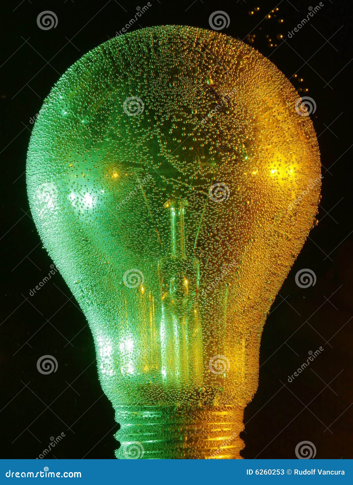 Colorful Bulb stock image. Image of life, bright, metallic - 6260253