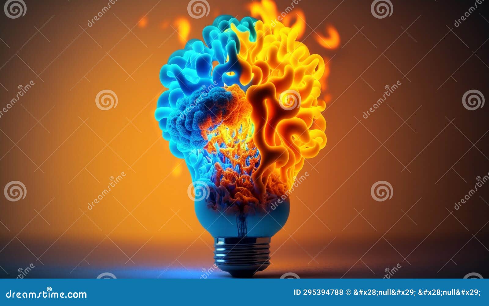 Colorful Bulbs Creative Creative Idea Concept Design, Generative AI ...