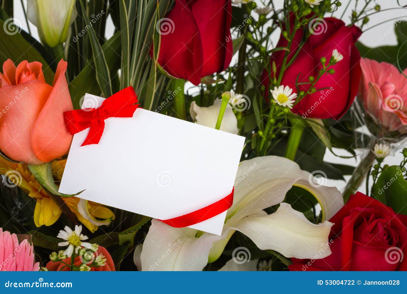 Colorful Bunch of flowers stock photo. Image of bloom - 53004722