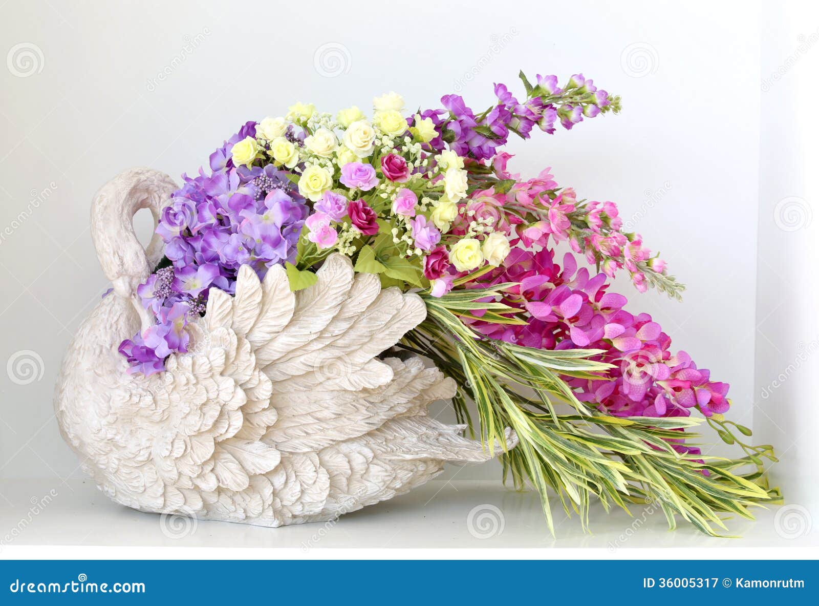 Colorful bunch of flowers stock image. Image of beautiful - 36005317