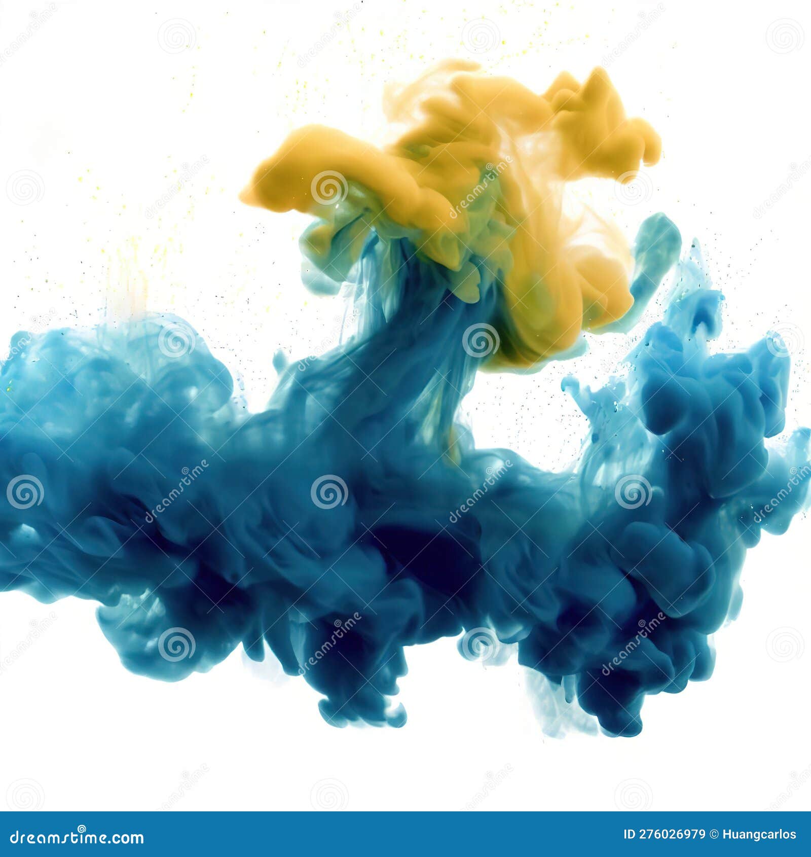 Colorful Burst - Multiple Colorful Smoke Powder Explosion Fluid Ink ...