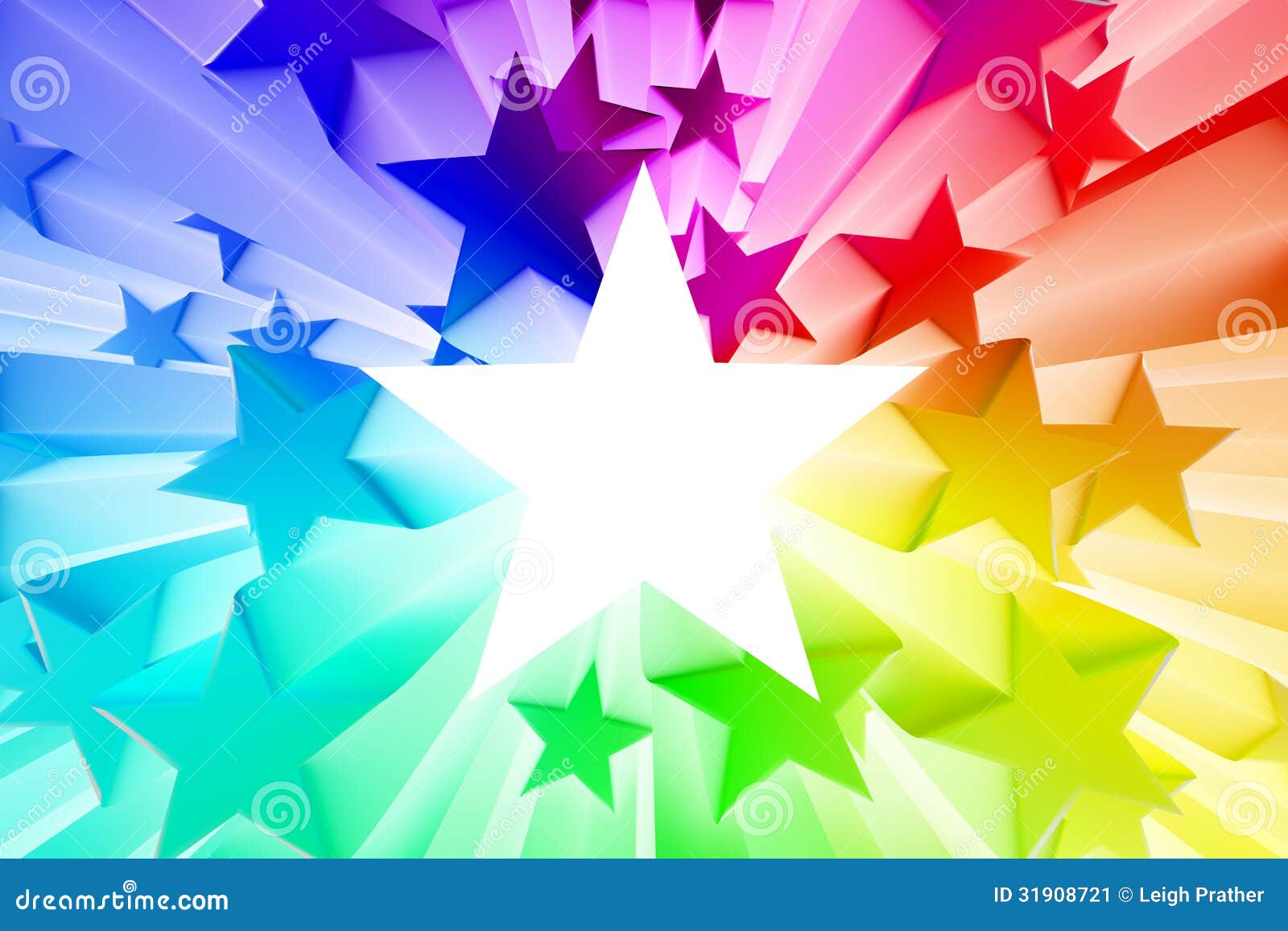 Colorful Ray Burst Background Design Cartoon Vector | CartoonDealer.com ...