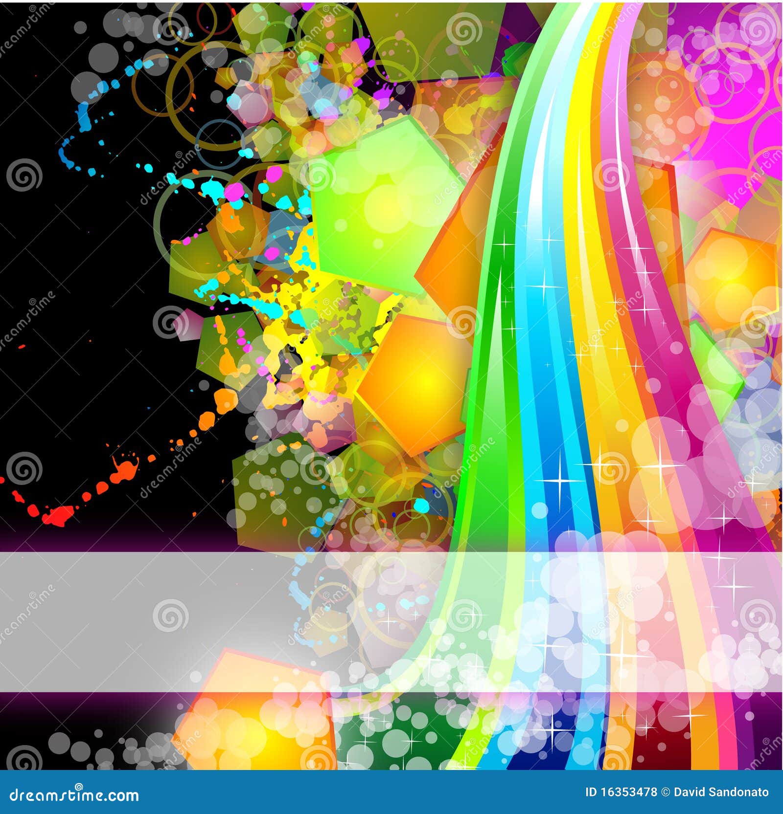 Colorful Business Background for Flyers Stock Vector - Illustration of ...