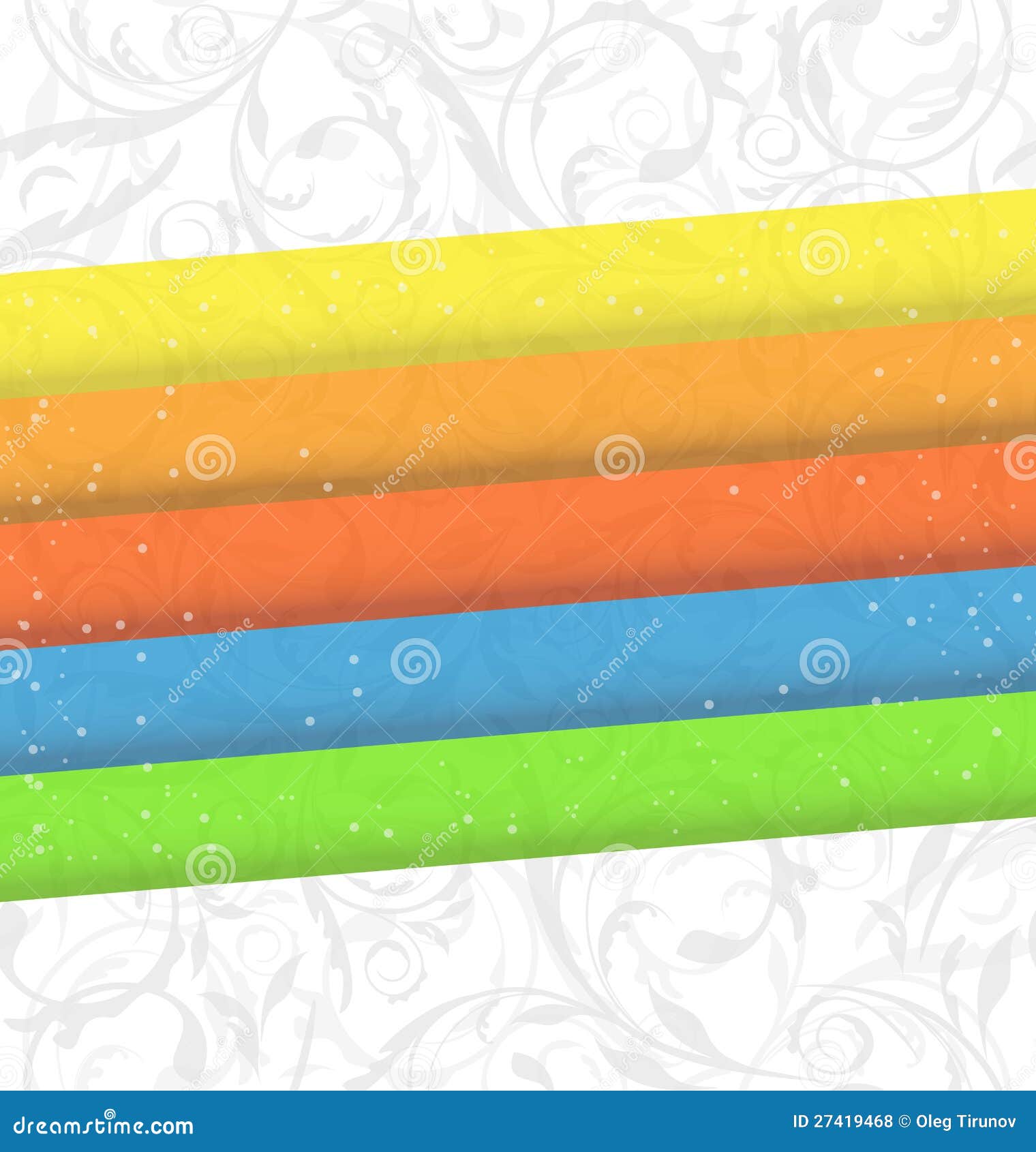 Colorful Business Card, Abstract Background Stock Vector - Illustration ...