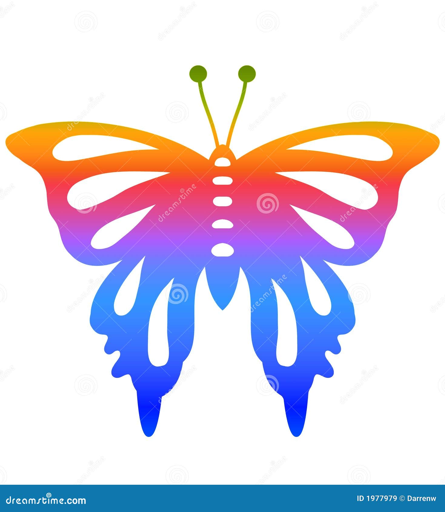 Colorful Butterfly design stock illustration. Illustration of design ...