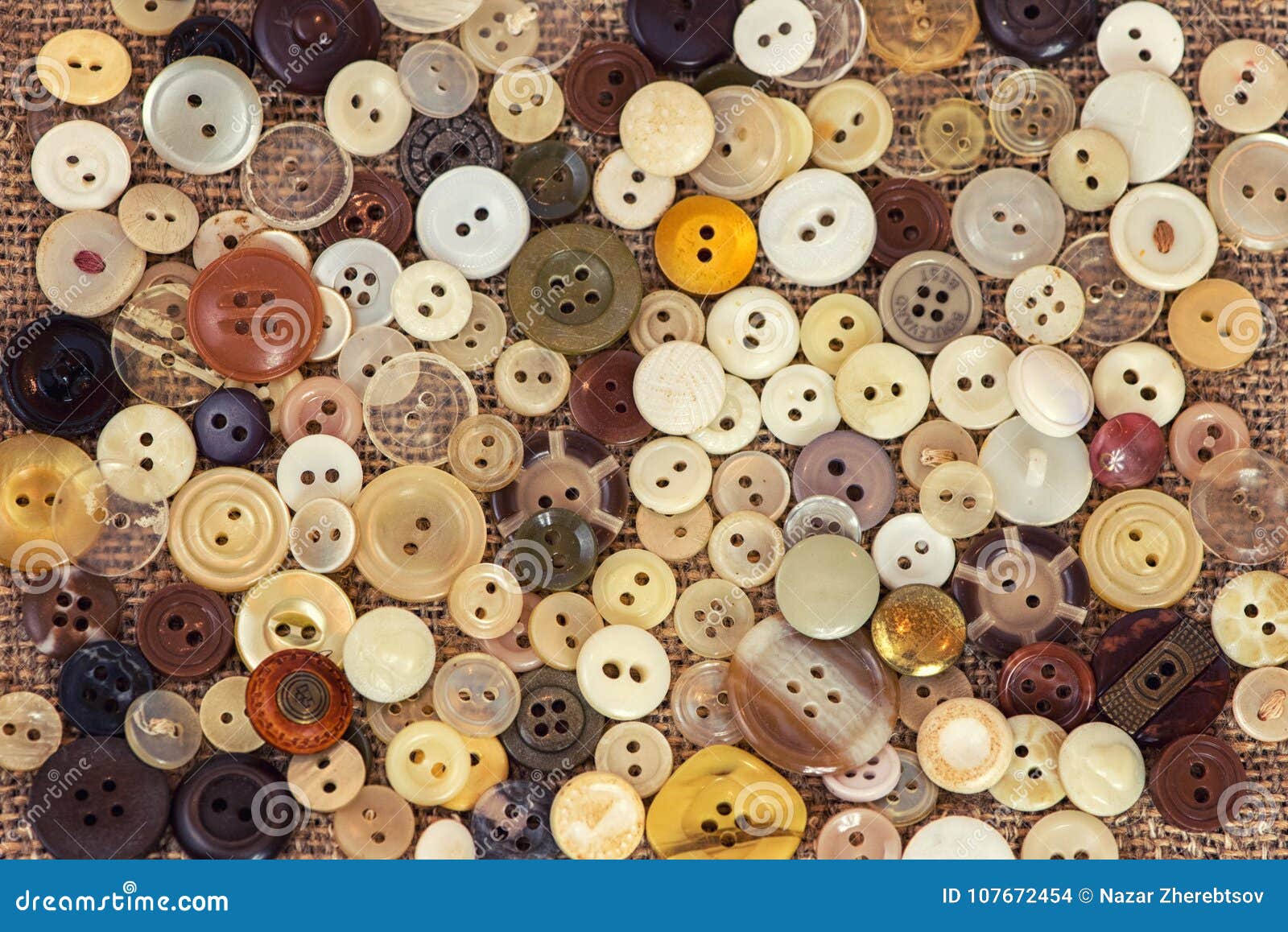 Colorful Button for Background Stock Photo - Image of texture, craft ...