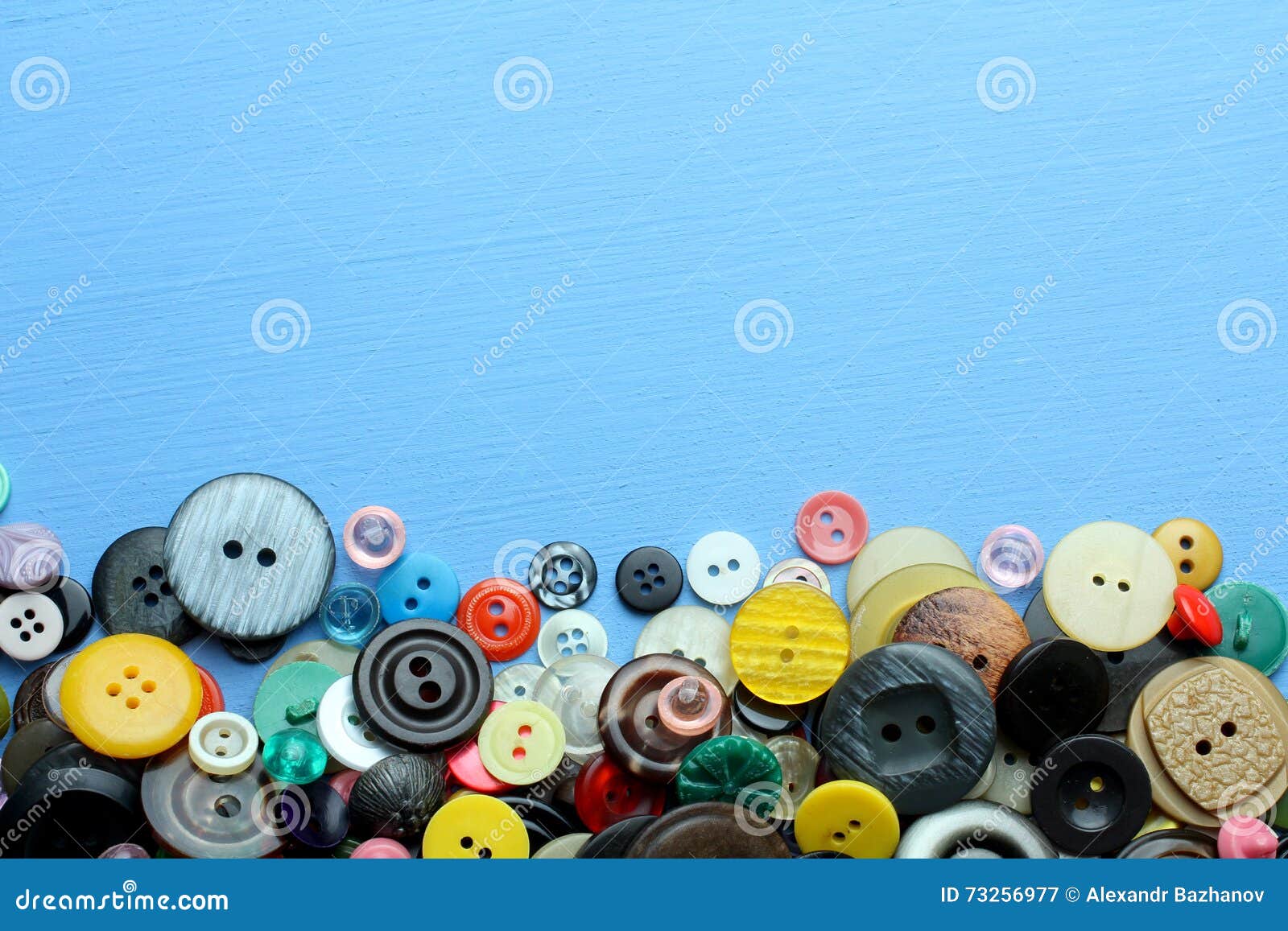 Colorful buttons stock image. Image of handmade, button - 73256977