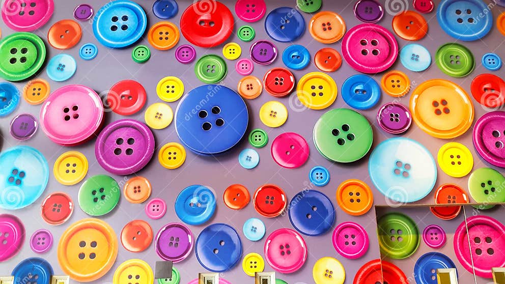 Colorful Buttons stock photo. Image of plenty, scattered - 86103194