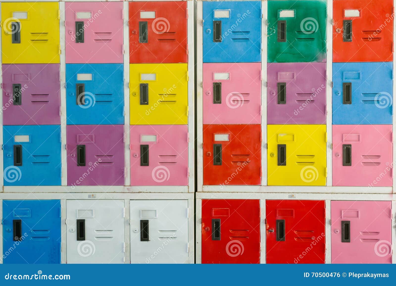 Cabinet Lockers, Different Sizes Stock Photo | CartoonDealer.com #88551720