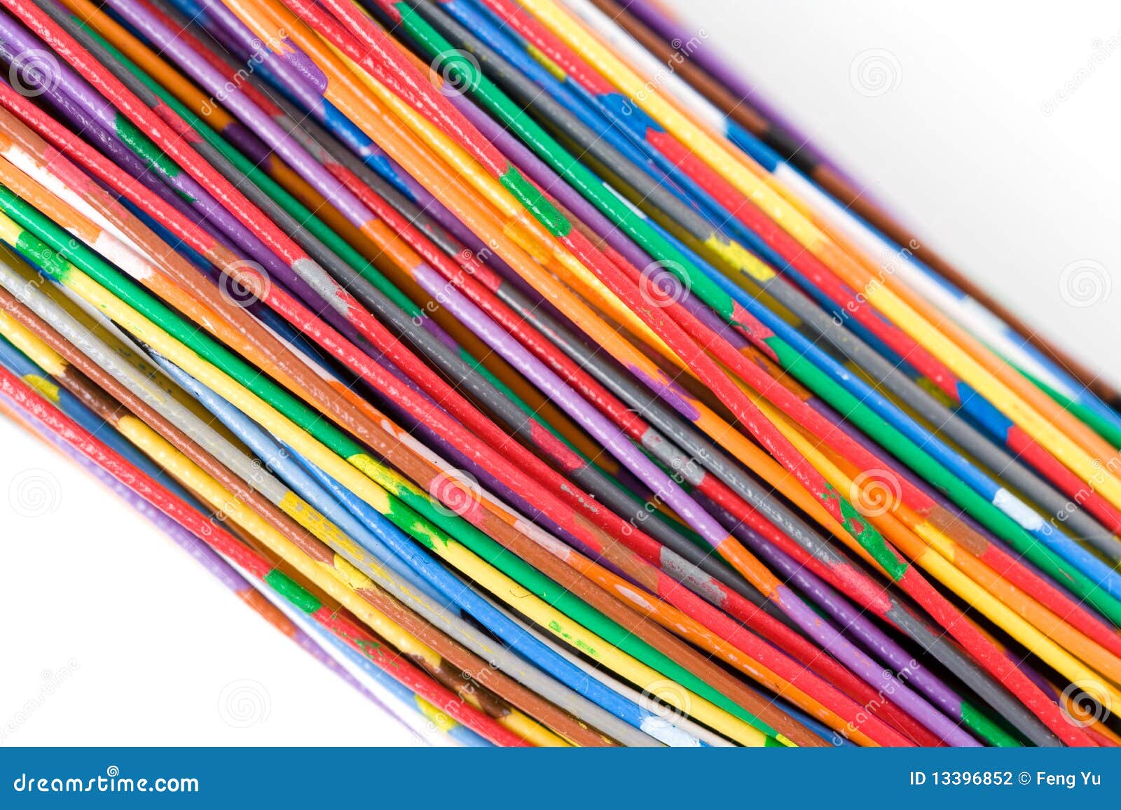 Colorful Cable stock photo. Image of communication, plastic - 13396852
