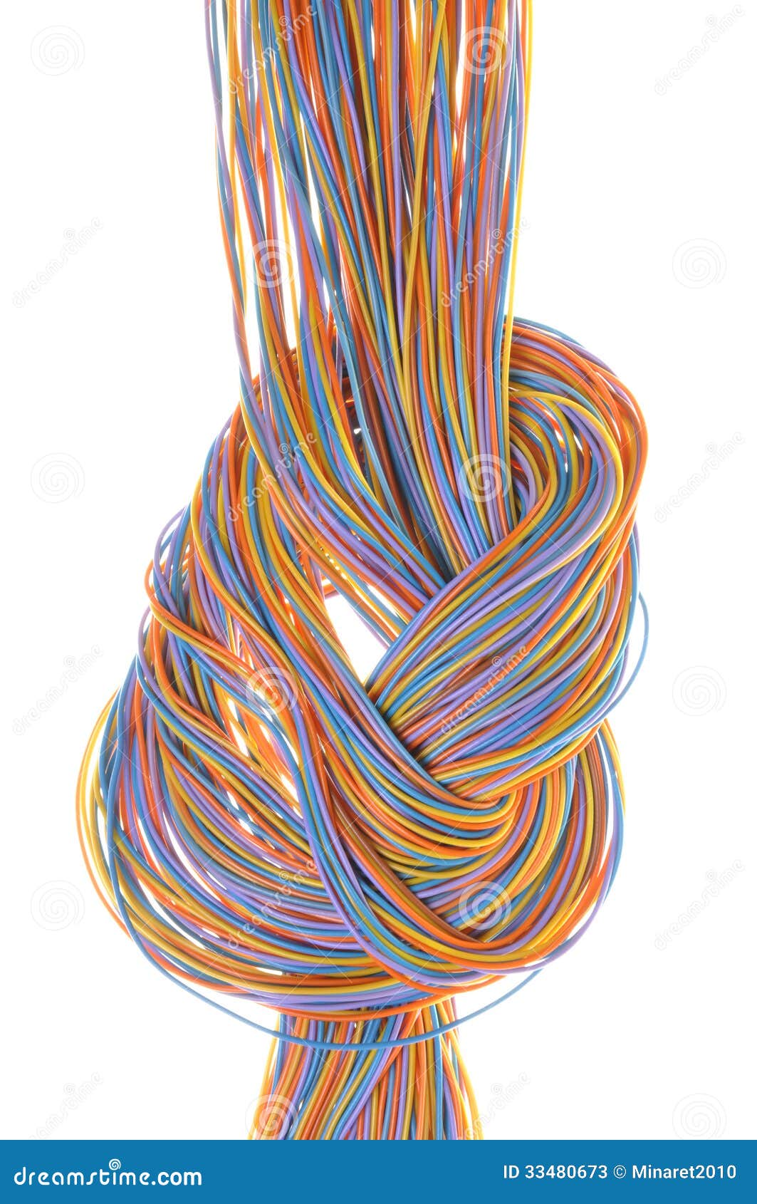 Colorful cables stock image. Image of ethernet, isolated - 33480673