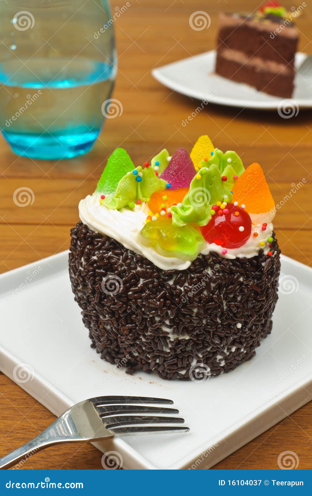 Colorful cake stock image. Image of gourmet, creativity - 16104037