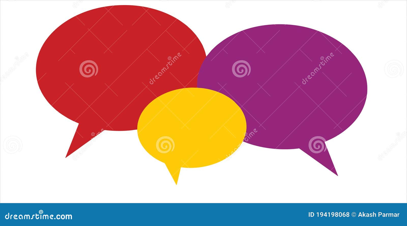Colorful Call Out. Concept Design Stock Illustration - Illustration of ...