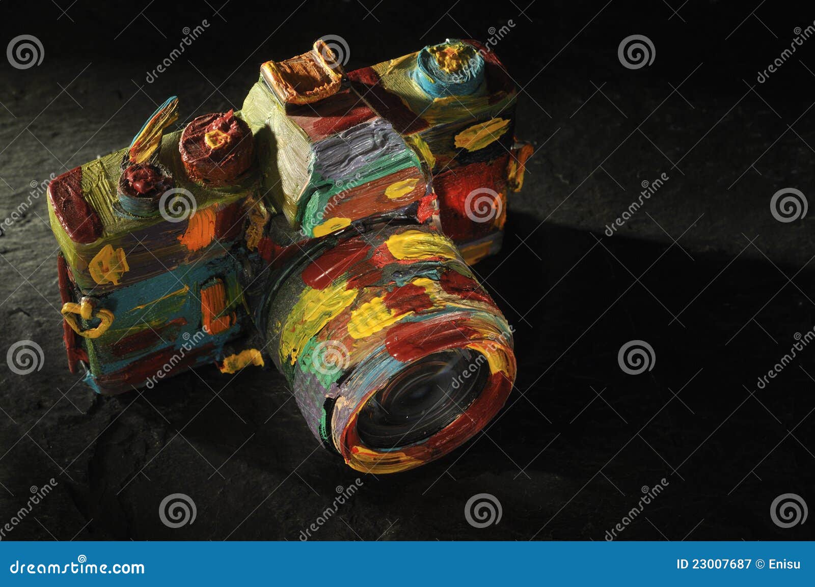 Colorful camera stock image. Image of colours, graphic - 23007687