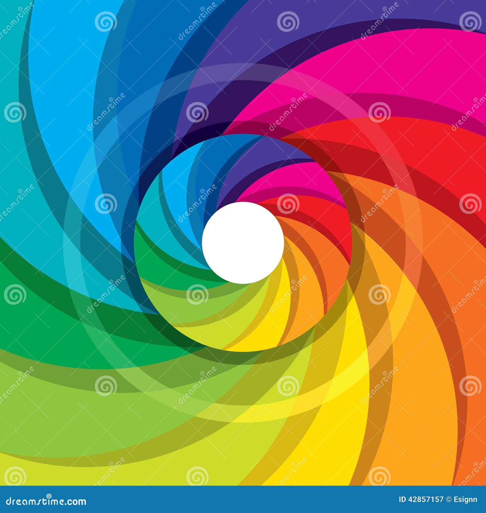 Colorful Camera Shutter Vector Design Stock Vector - Illustration of ...