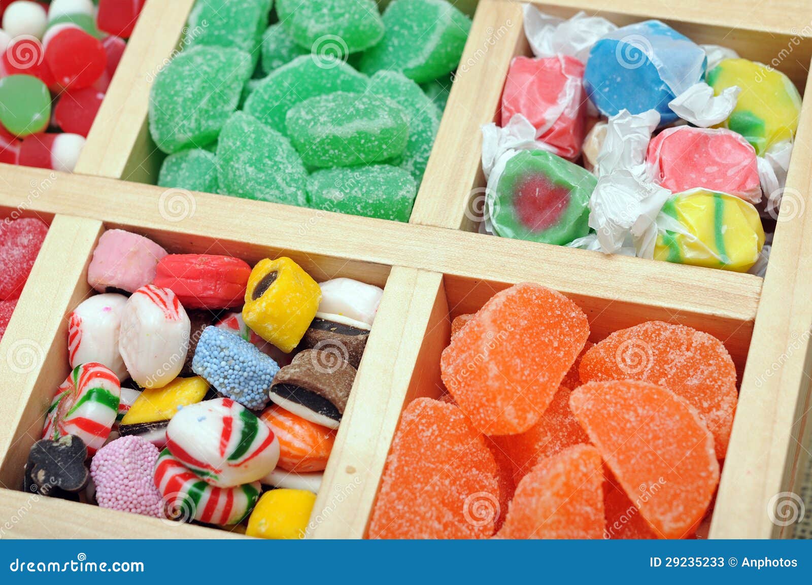 Colorful candies stock image. Image of assorted, confectionery - 29235233