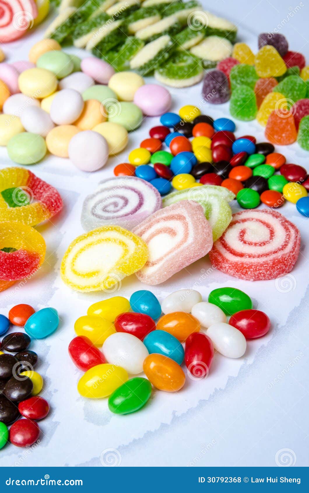 Colorful candies stock photo. Image of candy, colorful - 30792368