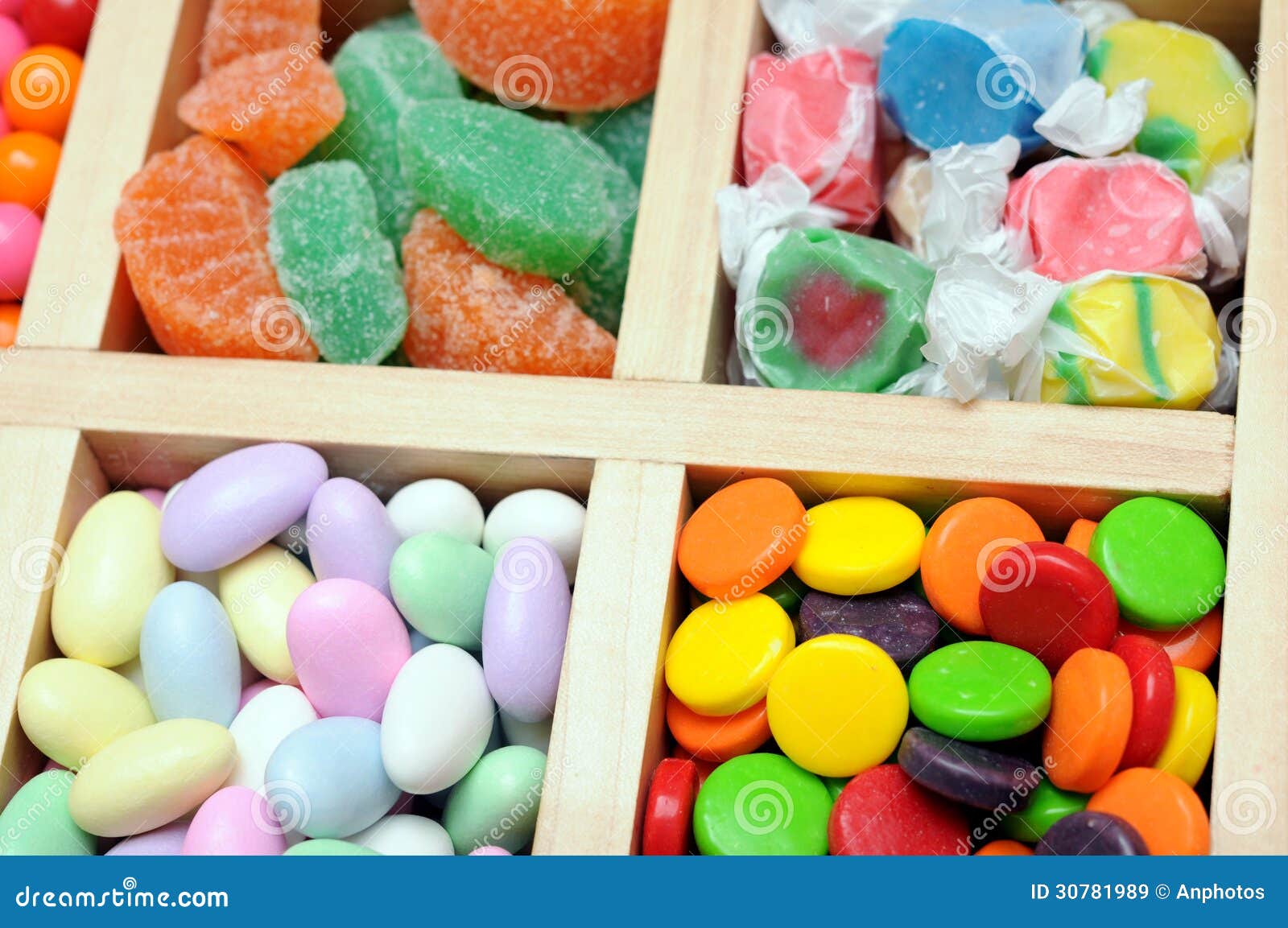 Colorful candies i stock image. Image of close, assortment - 30781989