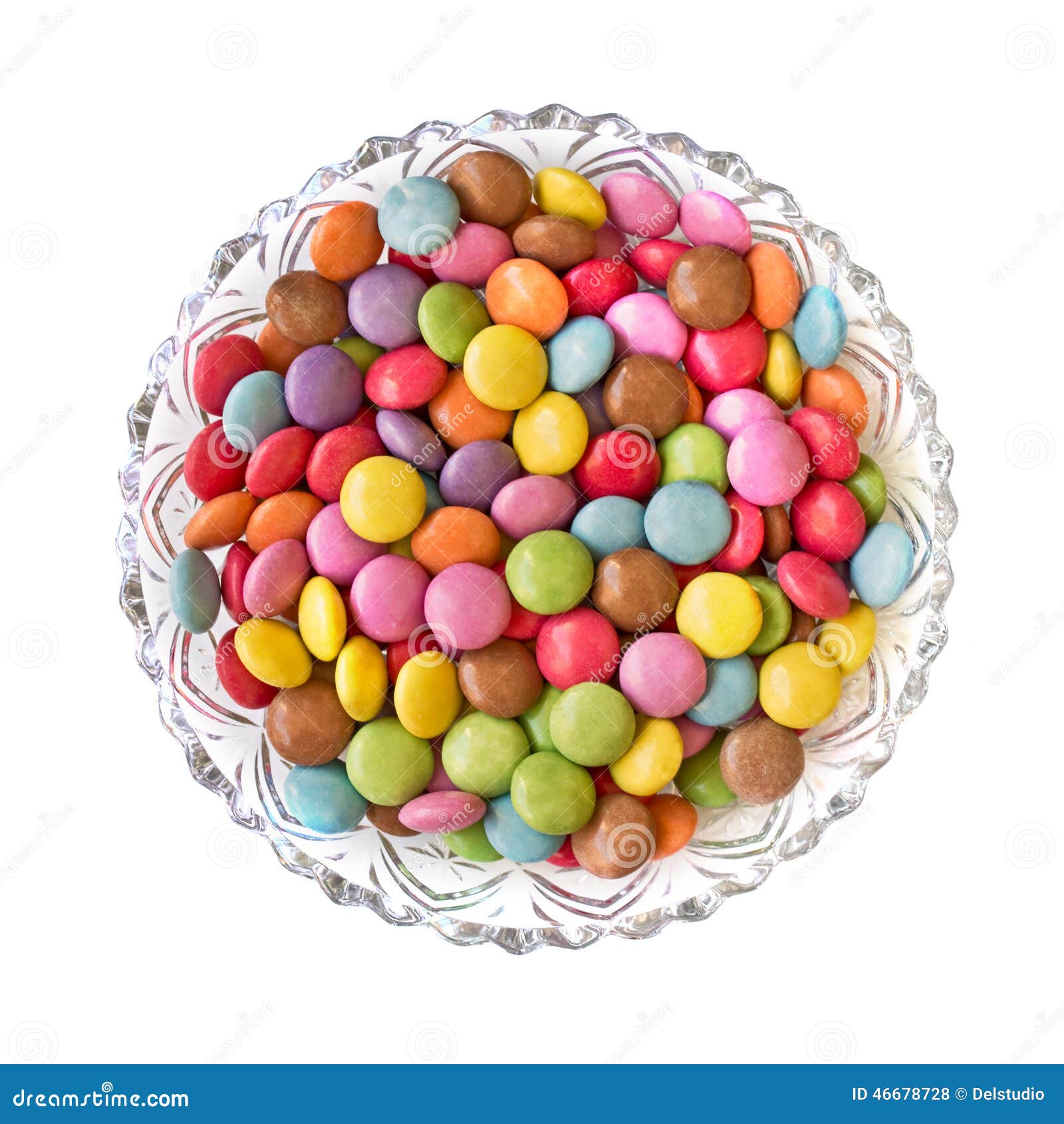 Candies On A Plate Stock Image | CartoonDealer.com #213663139