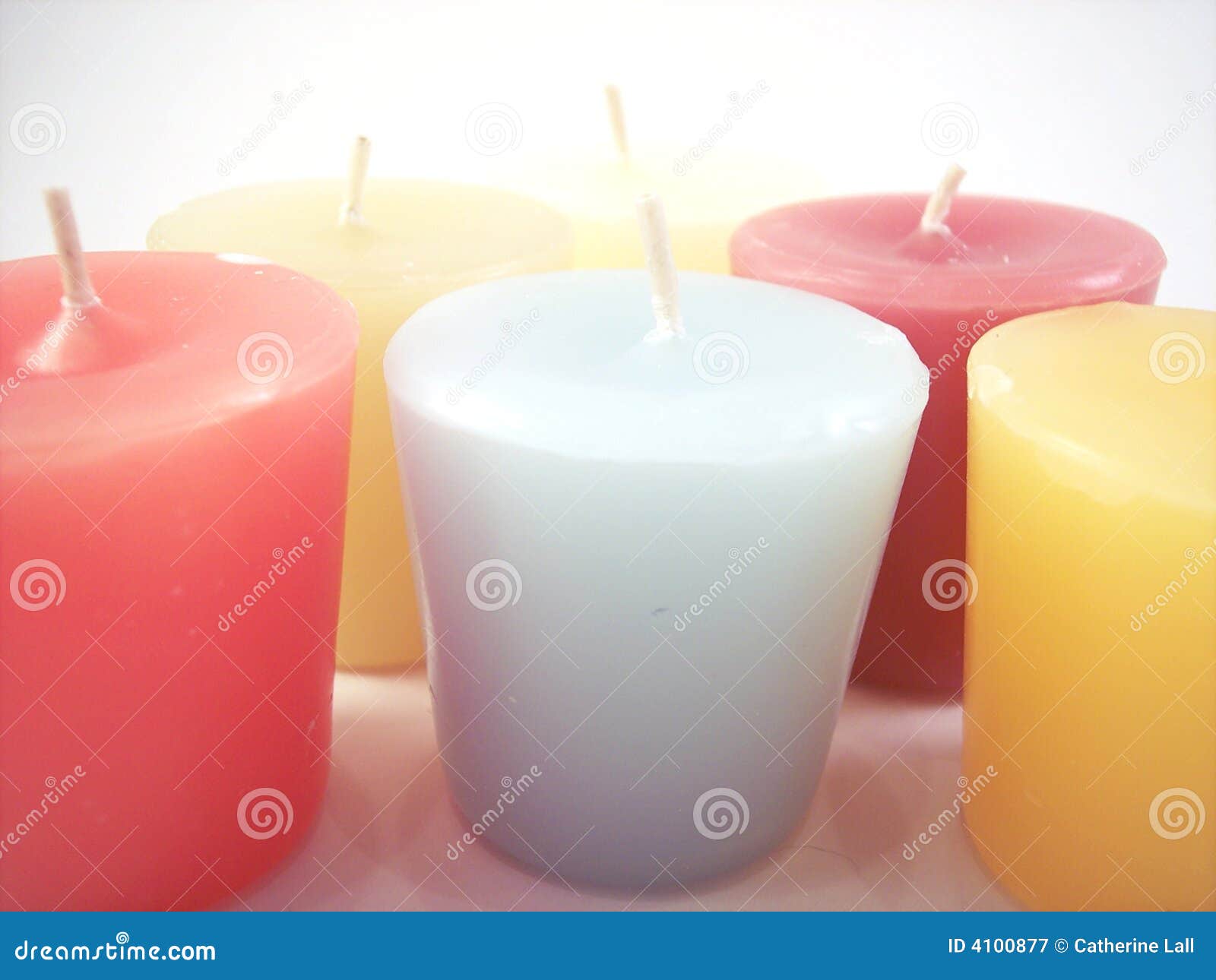 Colorful candles stock image. Image of seasonal, home - 4100877