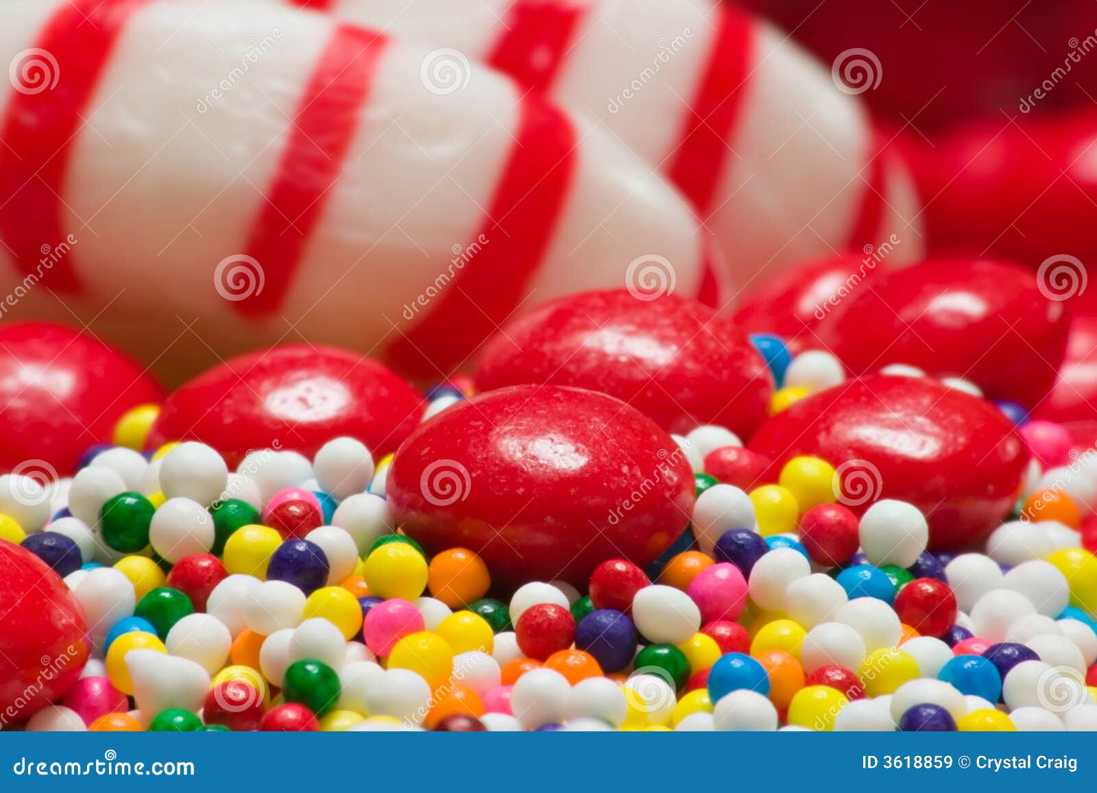 Colorful candy assortment stock image. Image of hard, assorted - 3618859