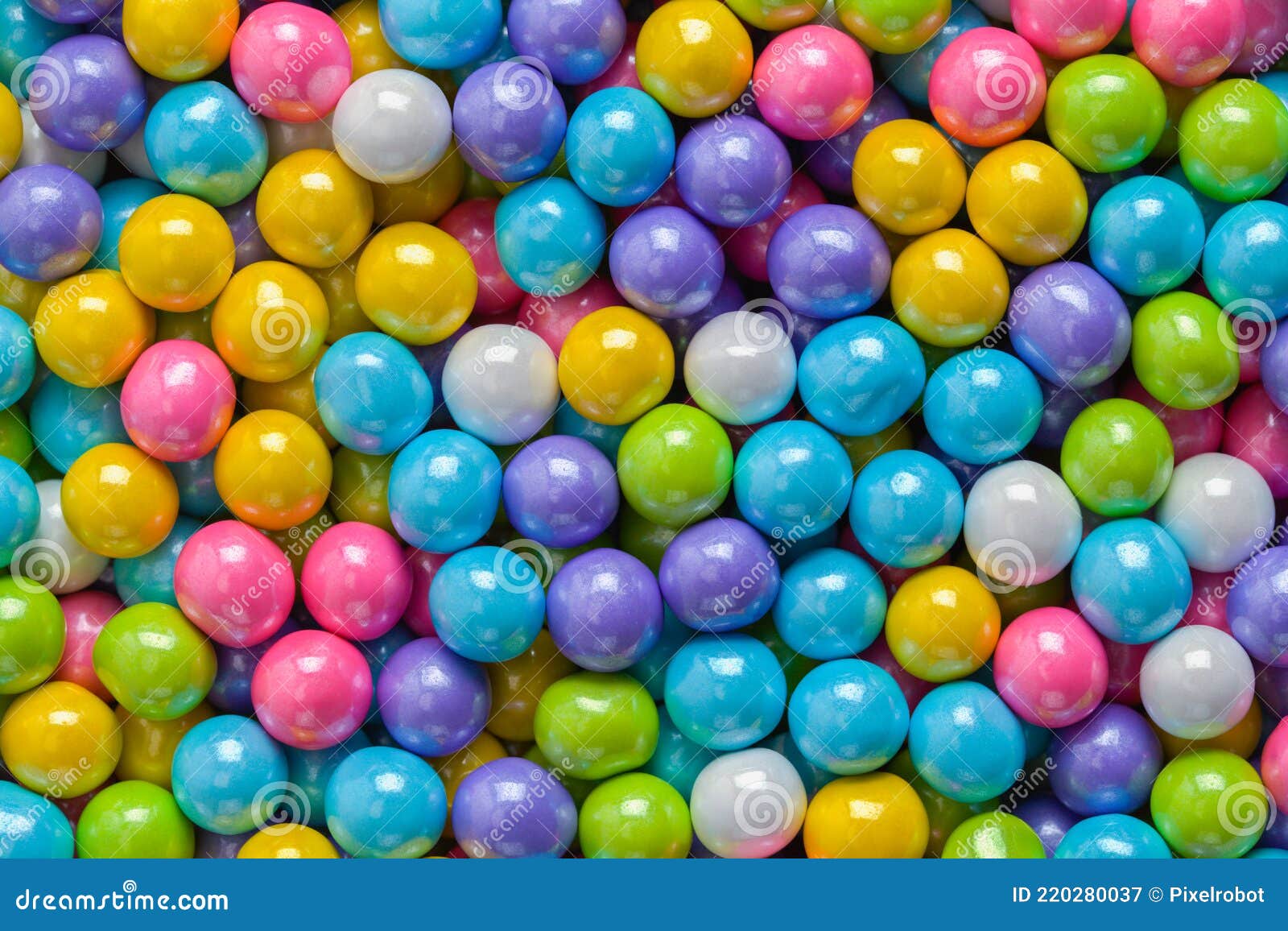 Colorful Candy Balls Background Stock Image - Image of dipped, purple ...
