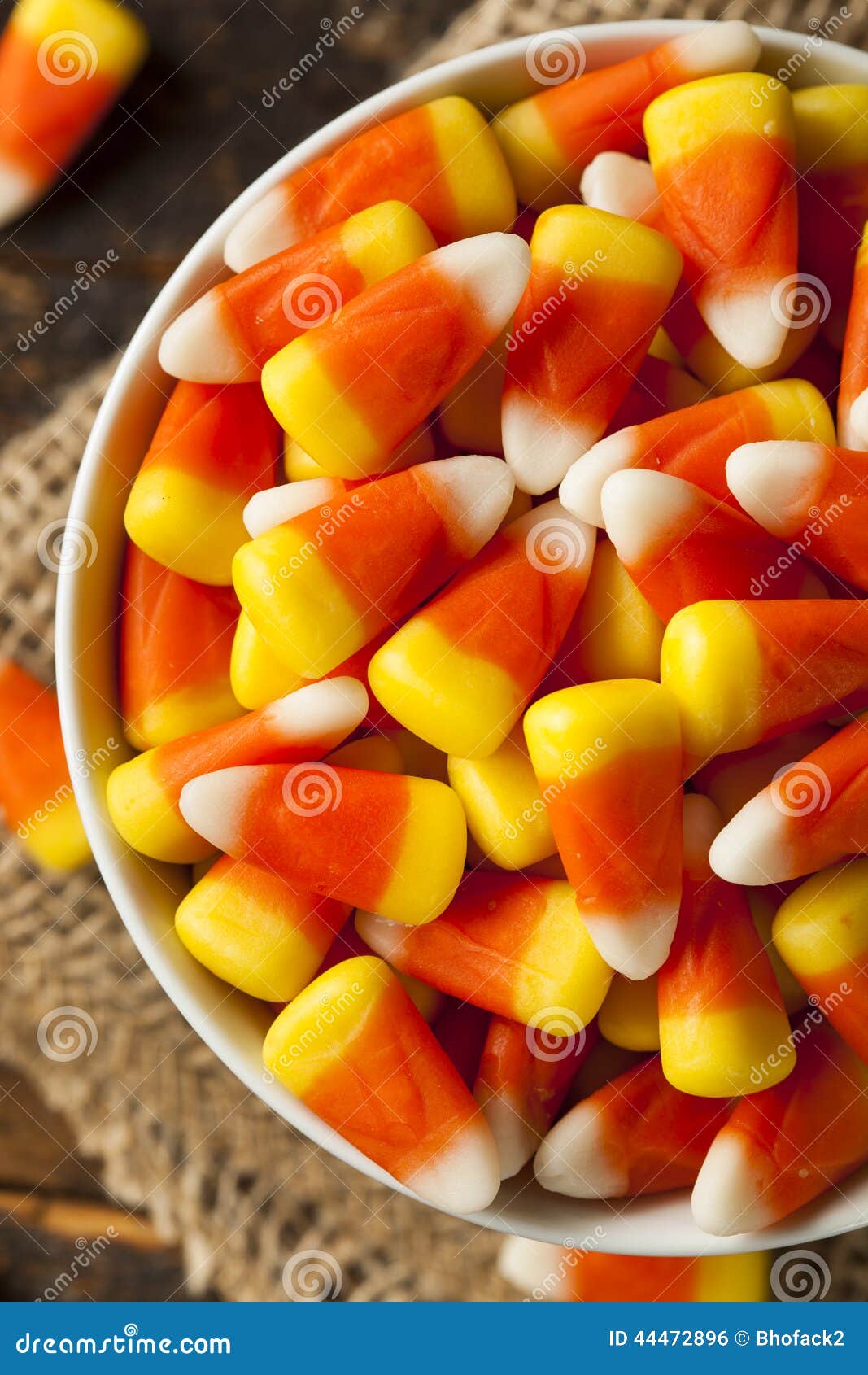 Colorful Candy Corn for Halloween Stock Photo - Image of yellow ...