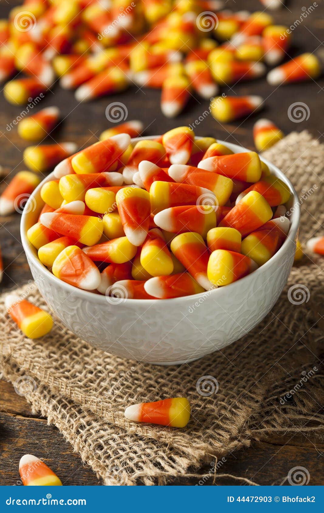 Colorful Candy Corn for Halloween Stock Image - Image of trick ...