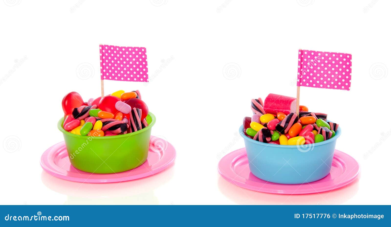 Colorful candy in cups stock photo. Image of children - 17517776