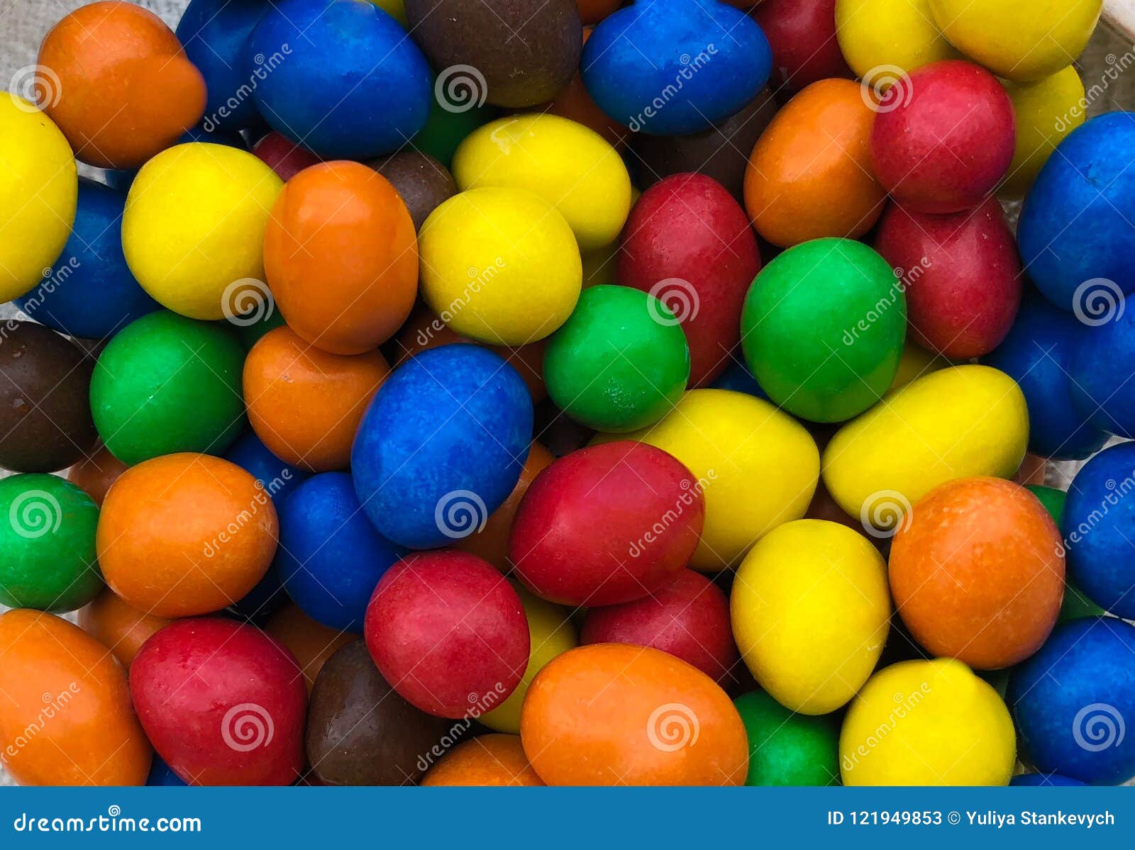 Colorful candy dragee stock image. Image of colorful - 121949853