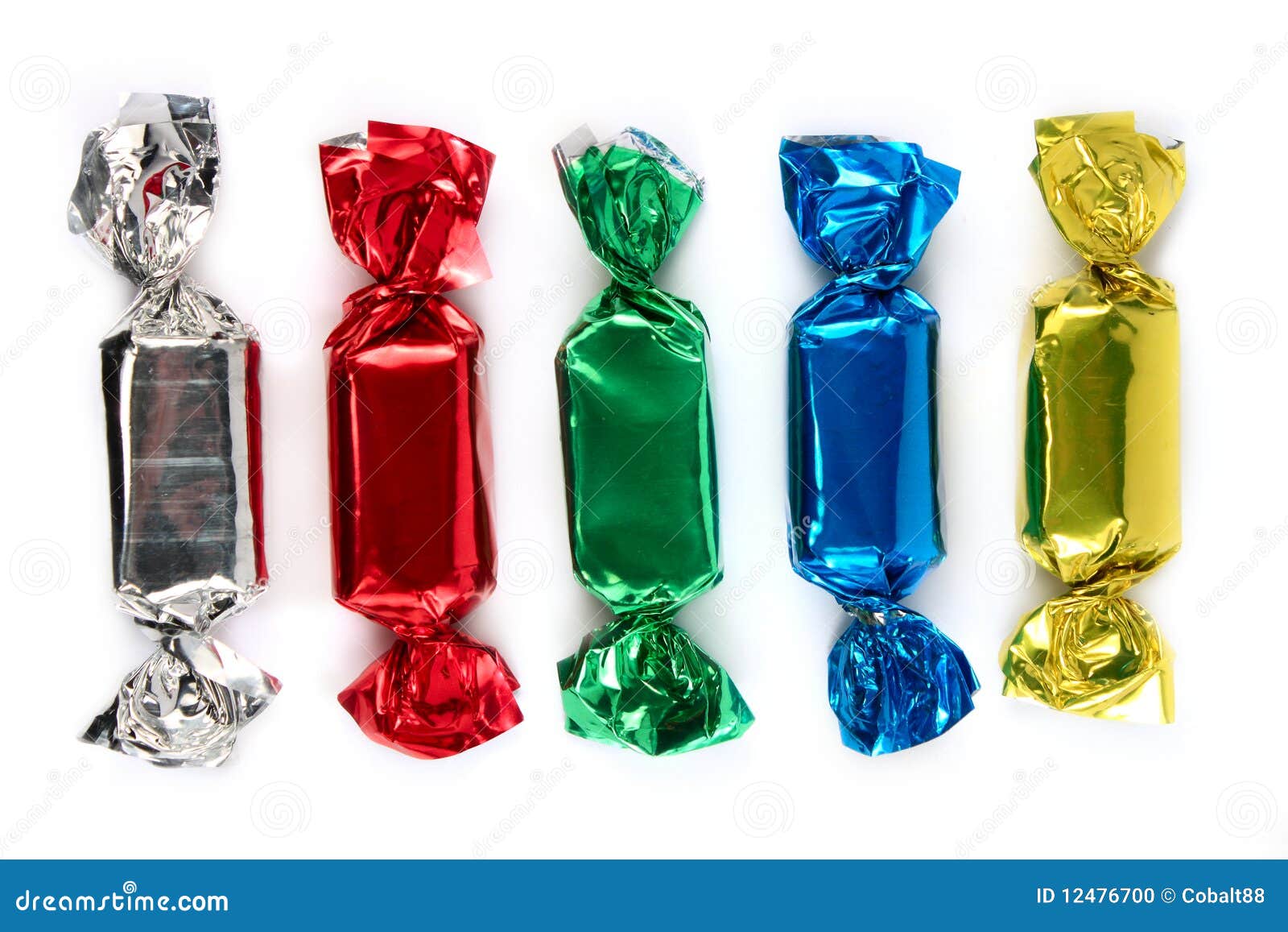 Colorful candy isolated stock photo. Image of isolated - 12476700