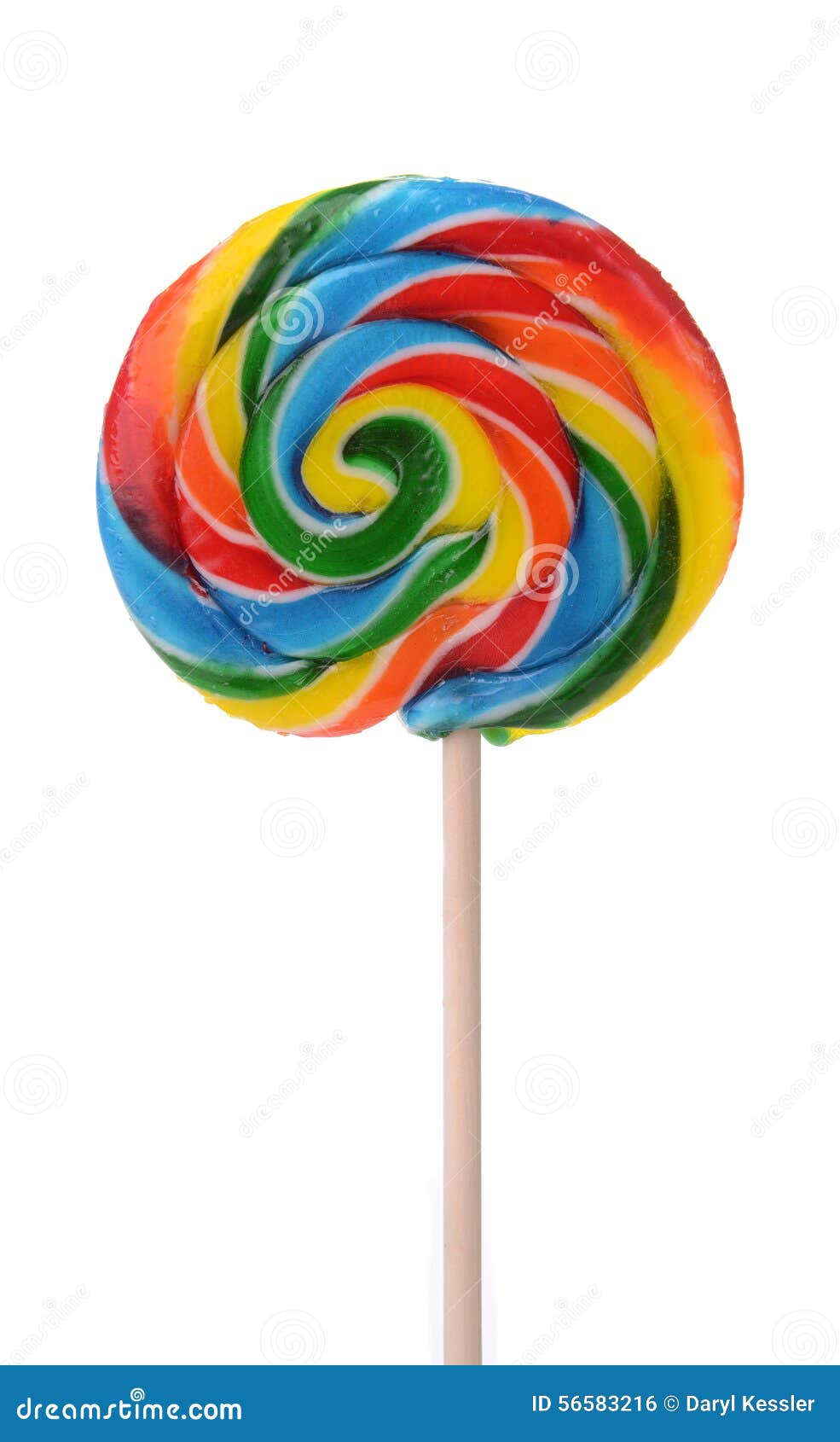 Candy Lollipop Macro Photo, Desert Ideas On Dark Black Isolated ...