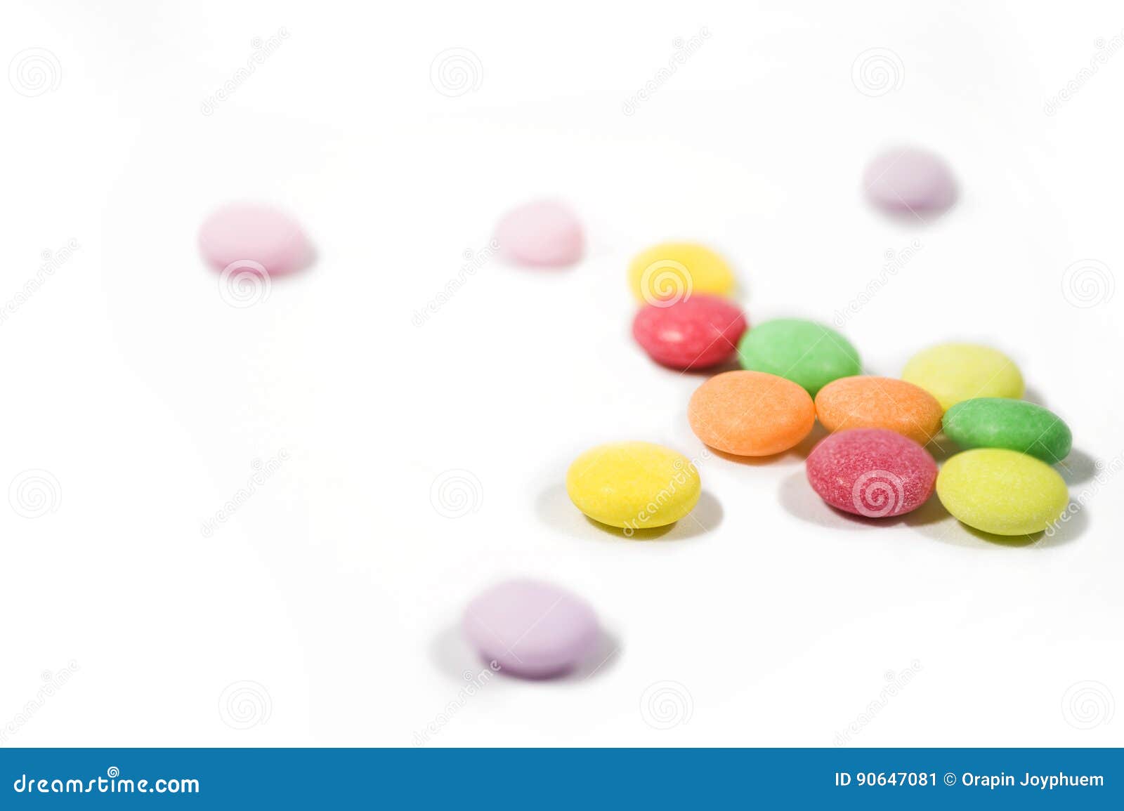 Colorful candy macro focus stock image. Image of closeup - 90647081